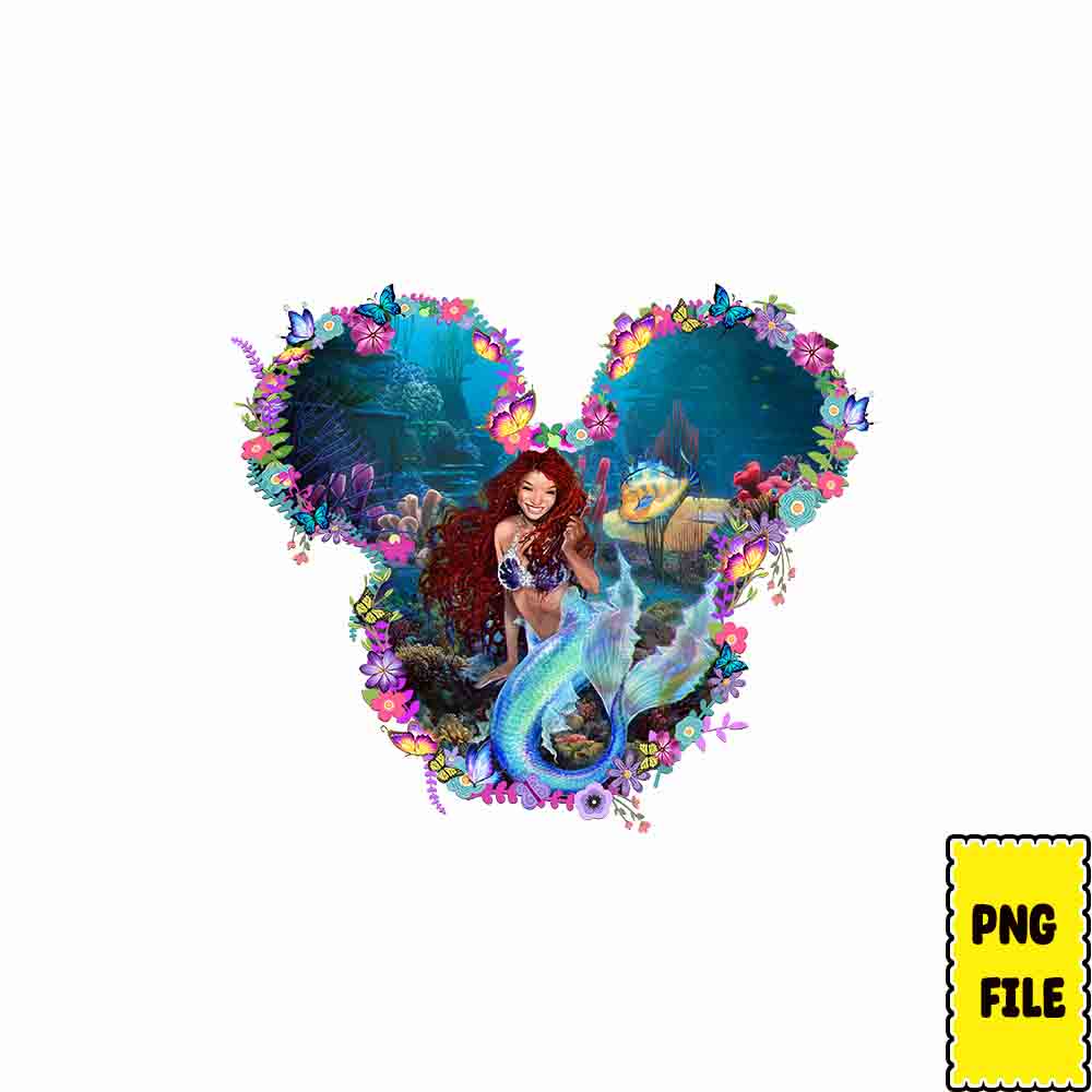 Little Mermaid PNG Bundles, Black Mermaid Png, Black Girl Me | Inspire ...