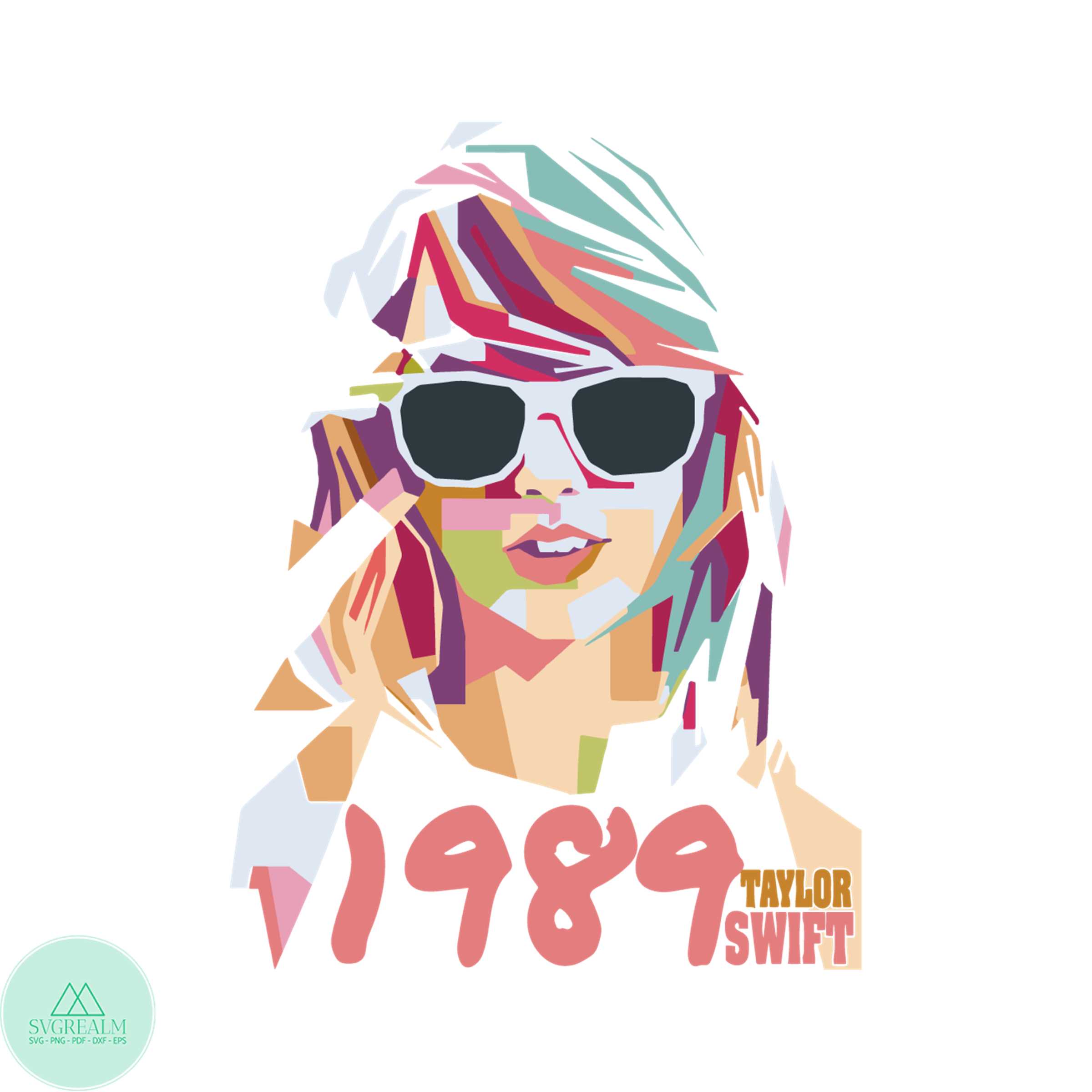 1989 Taylor Swift Eras Tour Png Silhouette Sublimation Files | Inspire ...