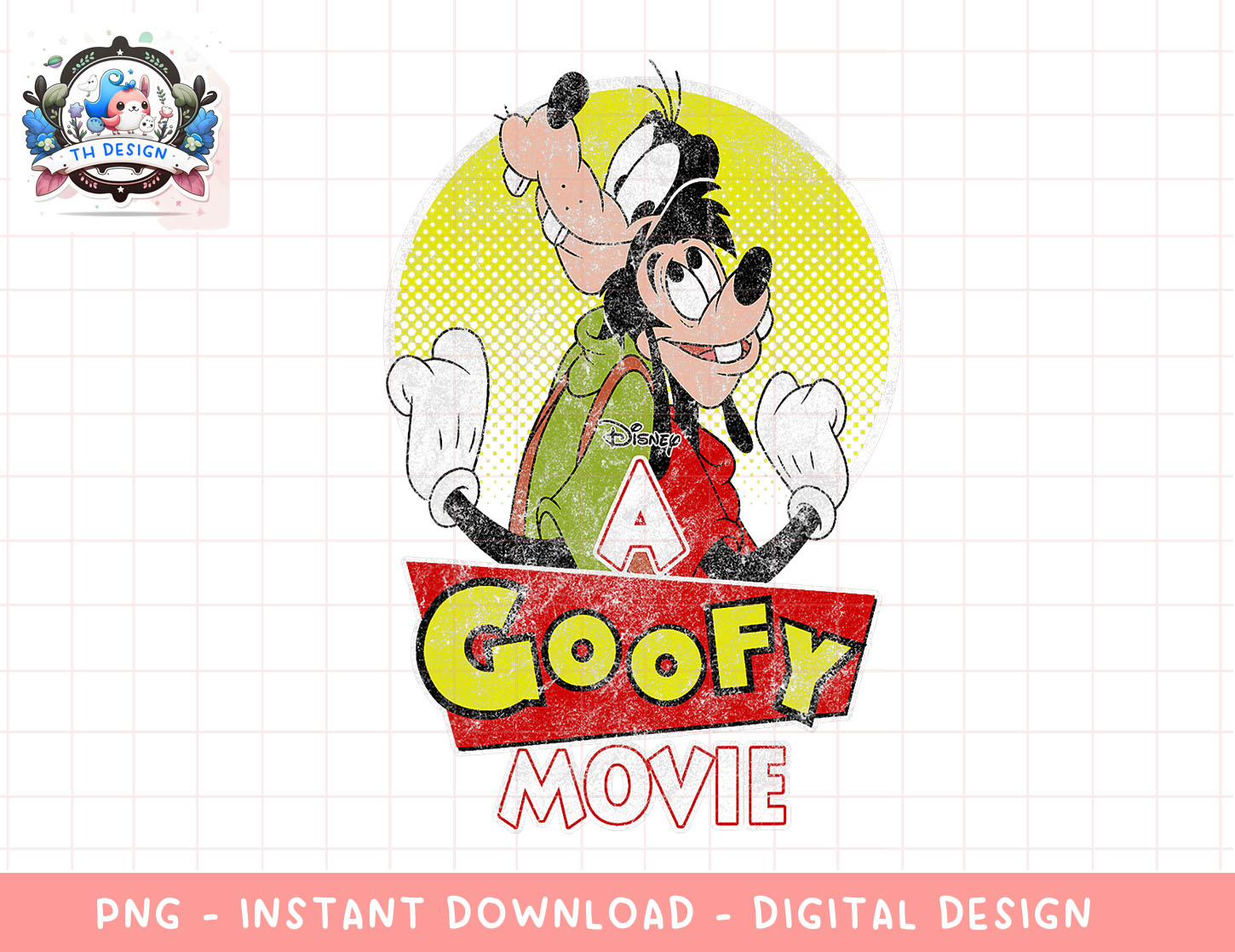 Disney A Goofy Movie Goofy & Max Logo png, sublimation.jpg | Inspire Uplift