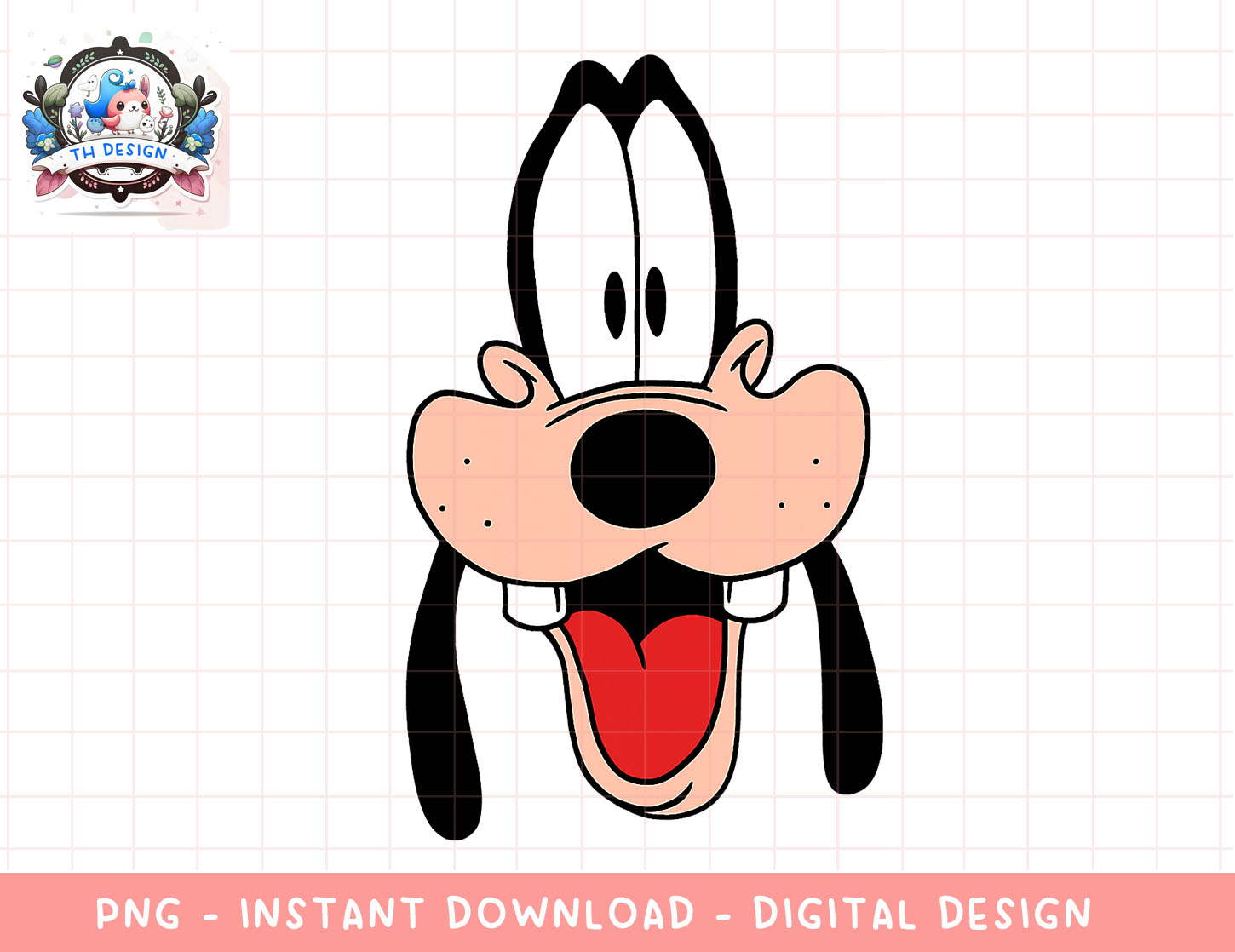 Disney A Goofy Movie Goofy Big Face png, sublimation.jpg | Inspire Uplift
