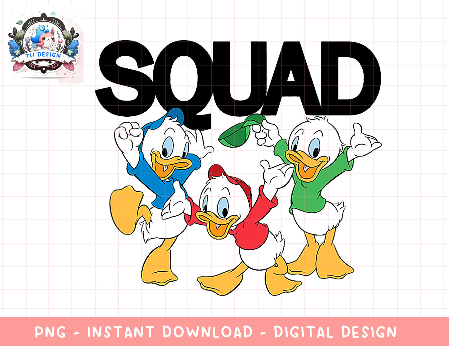 Disney Donald Duck Squad png, sublimation.jpg | Inspire Uplift