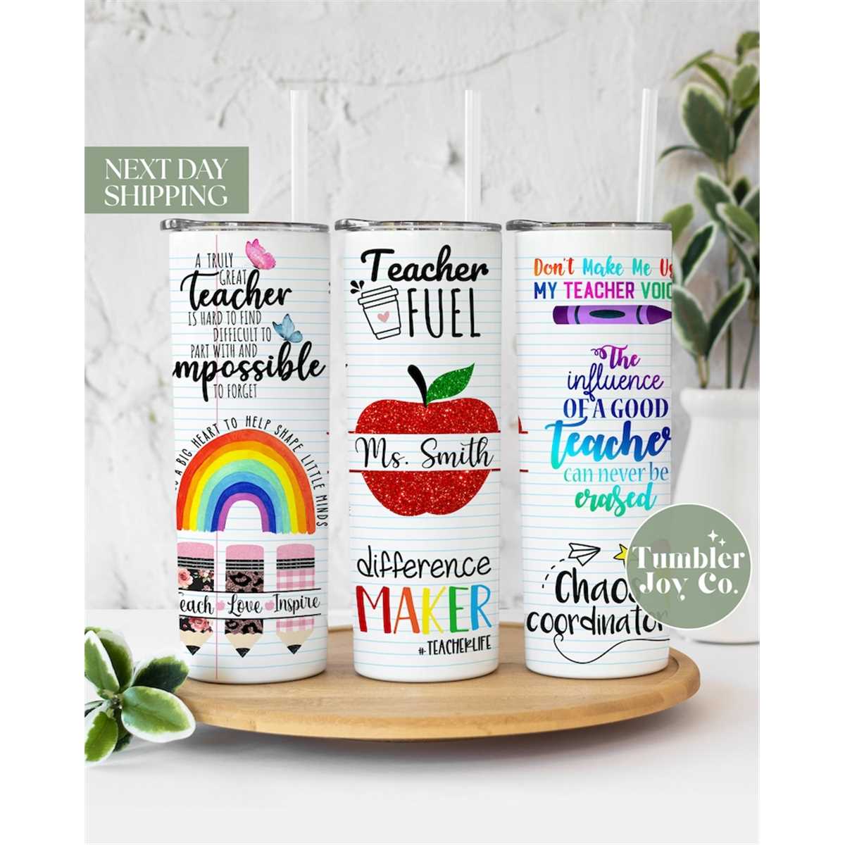 Cute Teacher Tumbler , Teacher Gifts, Teacher Cup, Teacher A | Inspire ...