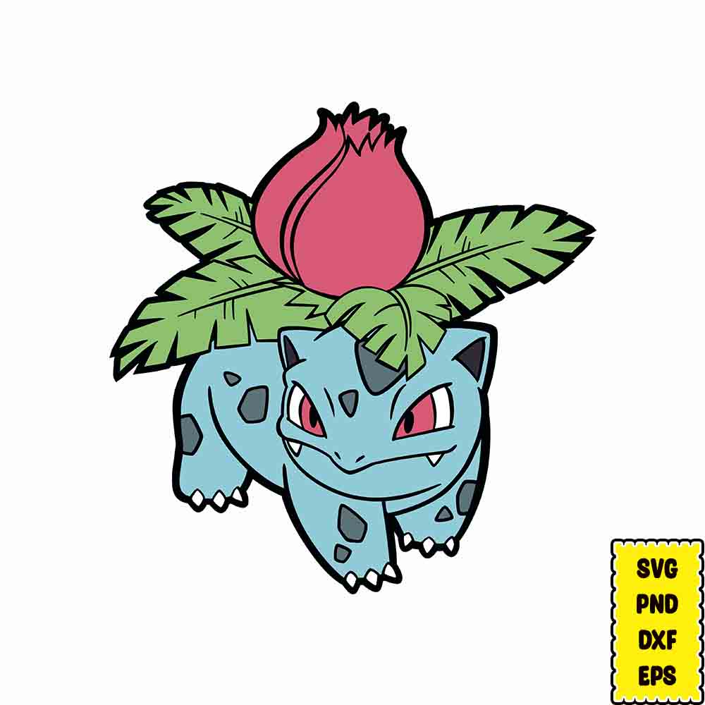 pokemon Ivysaur svg, Pokemon svg Bundle, Pokemon Clipart, Pi | Inspire ...