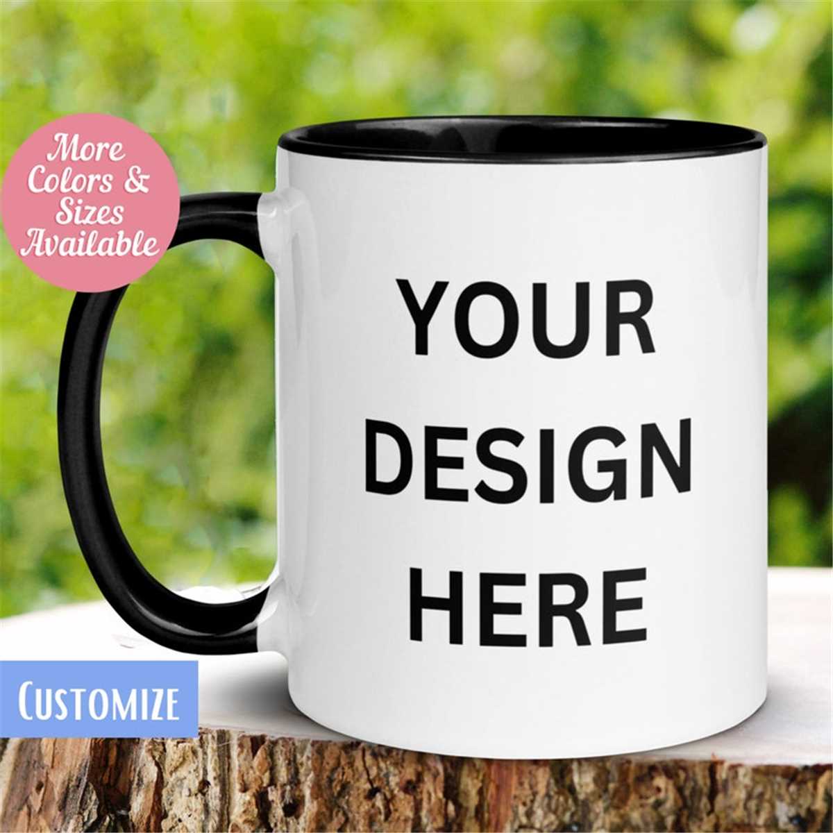 Create Your Design Text Here for Personalized Coffee Mug, Cr | Inspire Uplift