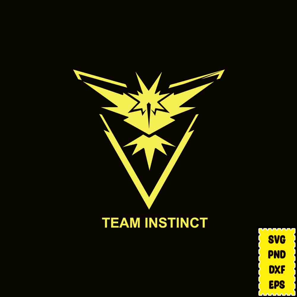 pokemon Team instinct svg, Pokemon Svg, Pokemon Cricut, Poke | Inspire ...