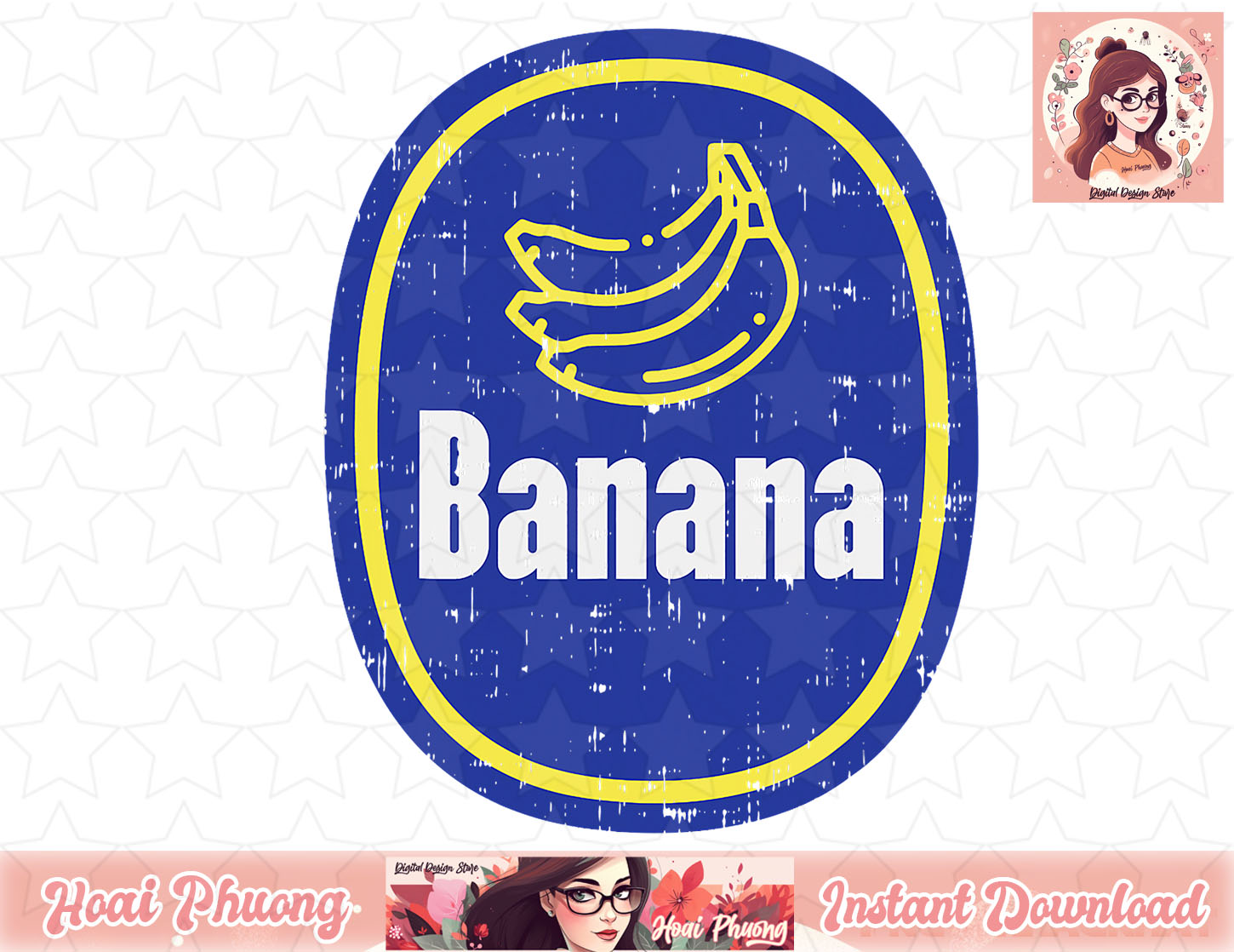 Banana Sticker Funny Fruit Lazy DIY Easy Halloween Costume p | Inspire ...