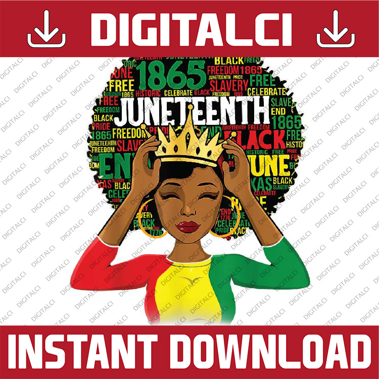 Juneteenth Women Queen African American Png, Juneteenth Mela | Inspire ...