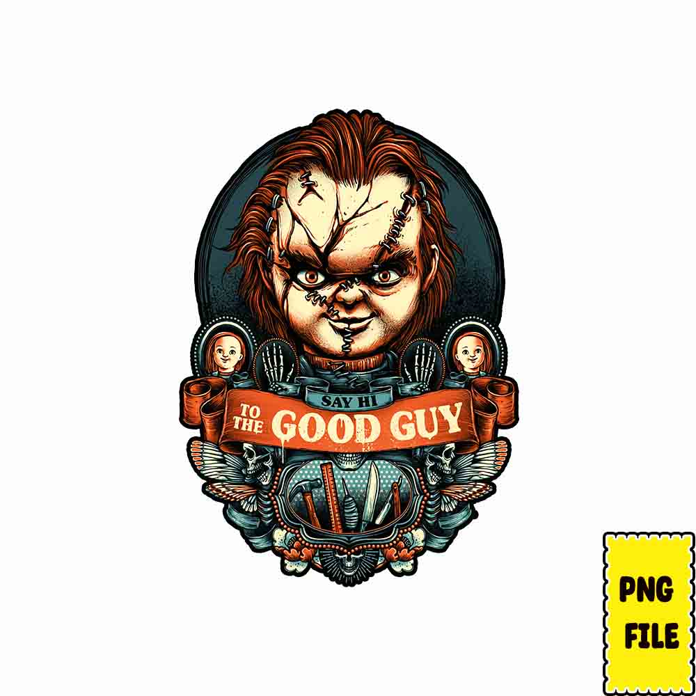 Say Hi To The Good Guy Png, Horror Characters Png Bundle, Sc | Inspire ...