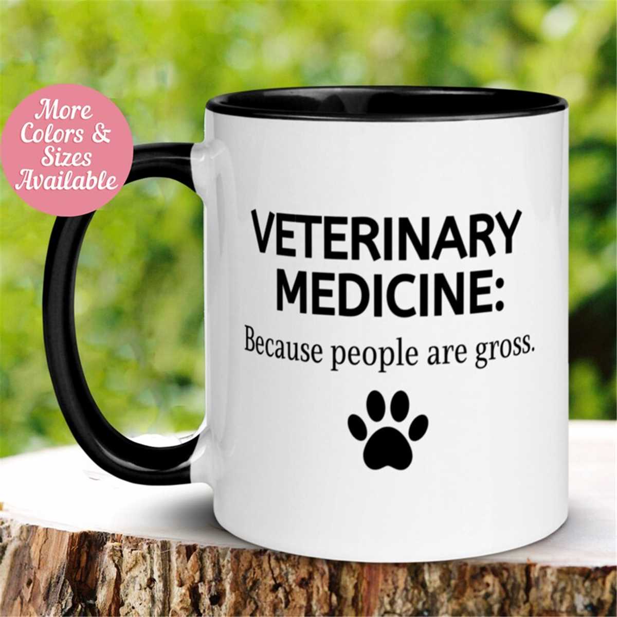 Veterinarian Mug, Funny Veterinarian Gift, Veterinary Medici | Inspire ...