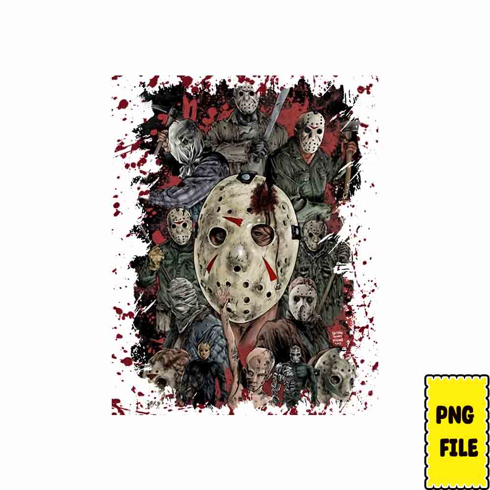 Horror Characters Png Bundle, Scary Movies, Sublimation Desi | Inspire ...