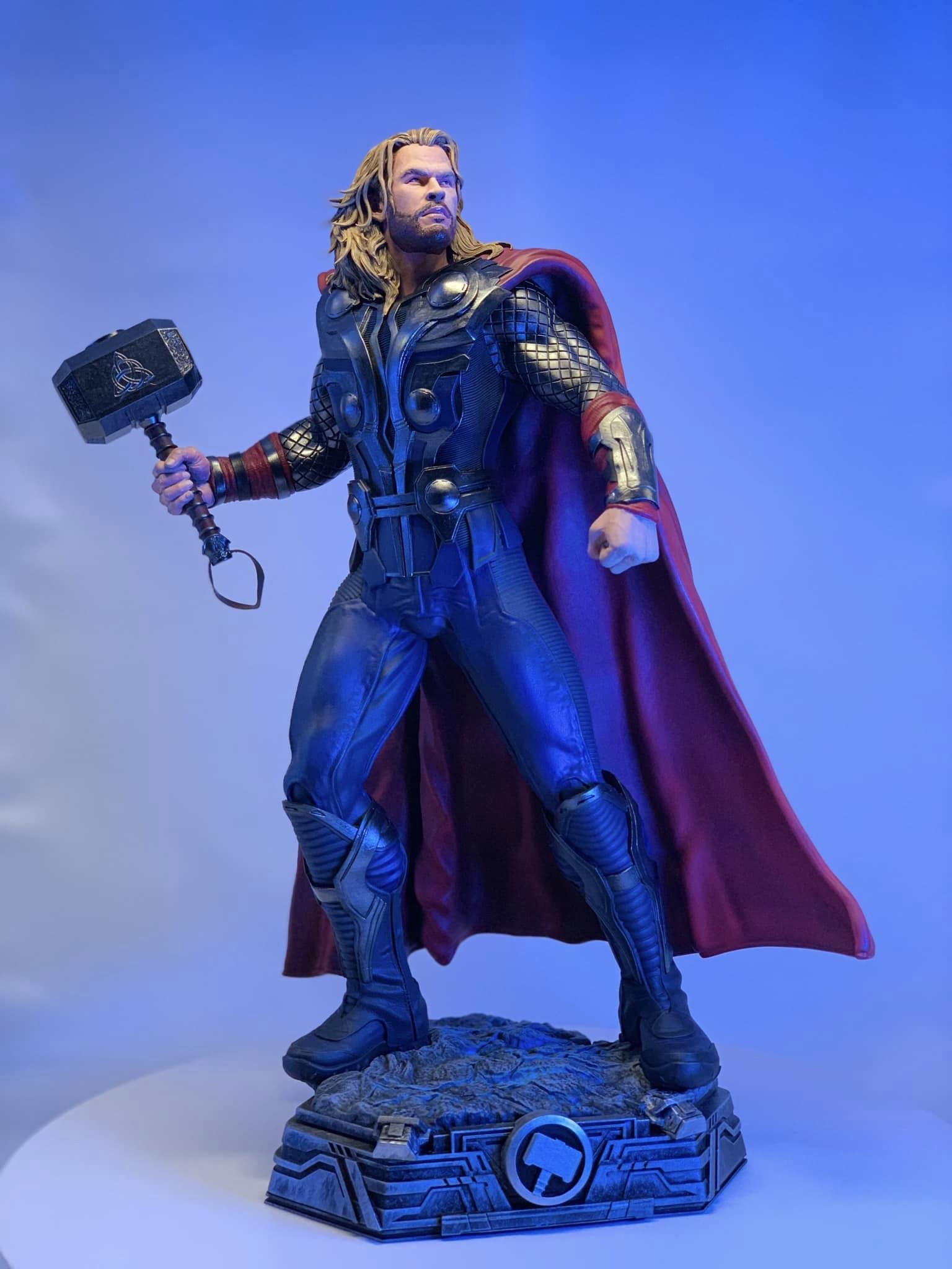 Thor 3D printed hand painted custom figure, Thor figure hand | Inspire ...
