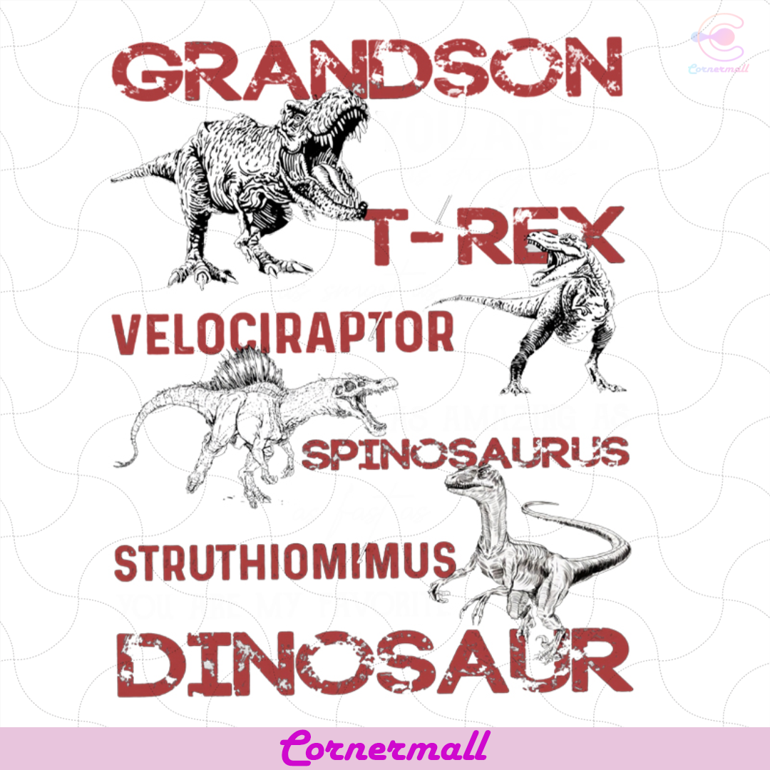 Grandson Bundle Svg, Animal Svg, Dinosaur Svg, T-rex Svg, Yo | Inspire Uplift