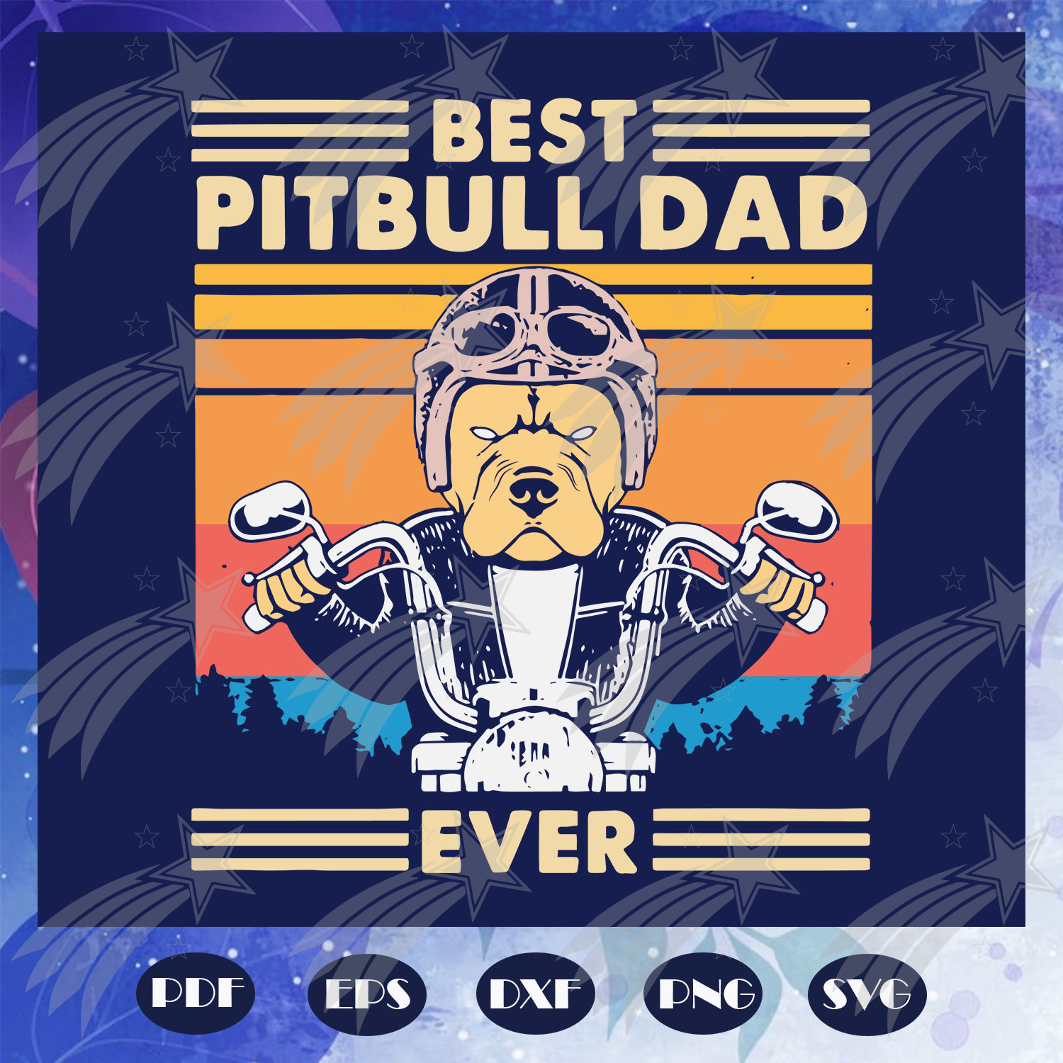 Best Pitbull Dad Ever Svg, Pitbull Love Svg, Dad Of A Pit, D | Inspire ...