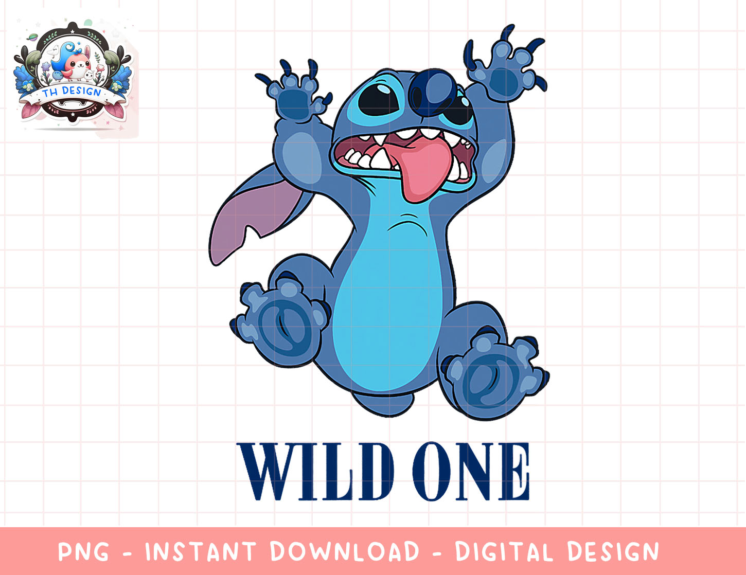 Disney Lilo & Stitch - Wild One png, sublimation.jpg - Inspire Uplift