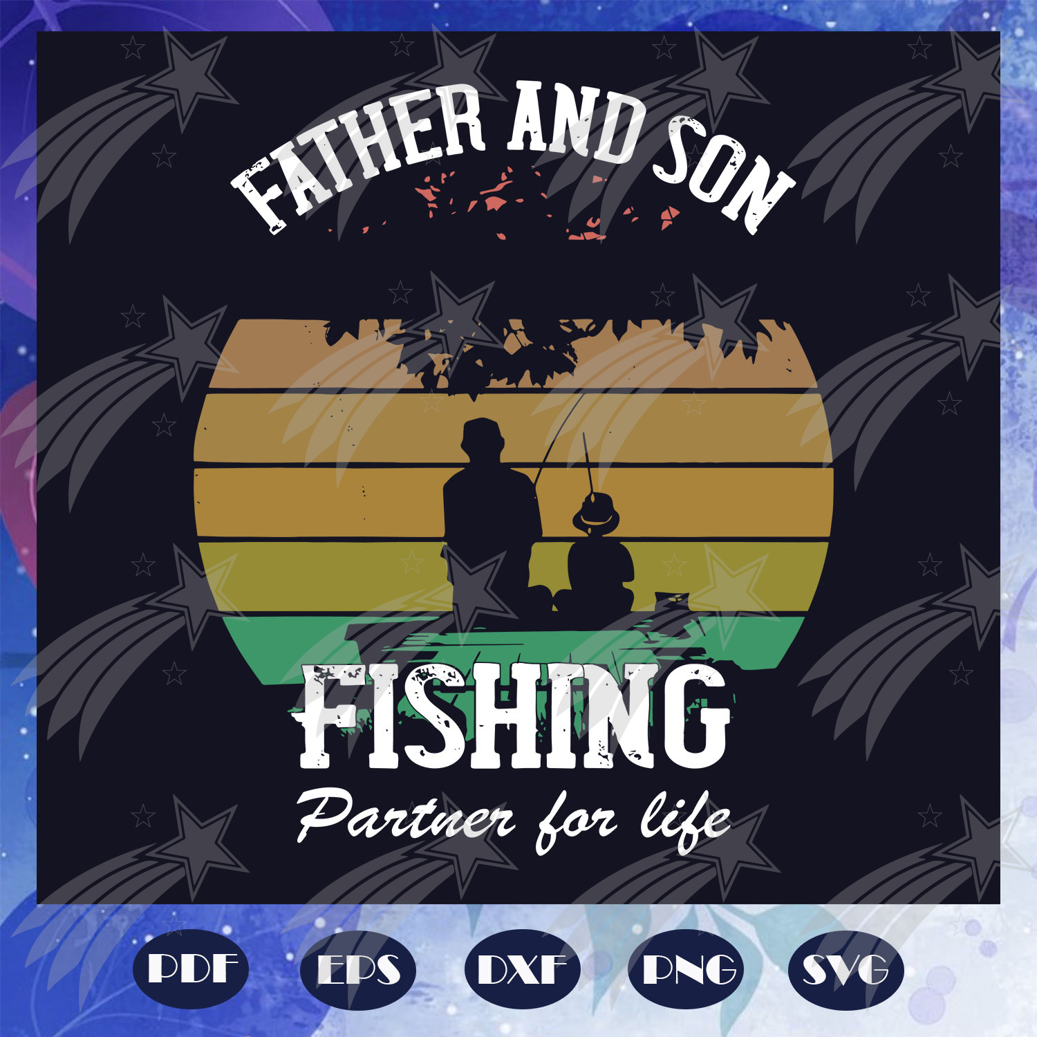 Father and son fishing, fathers day svg, fathers day gift, f | Inspire ...