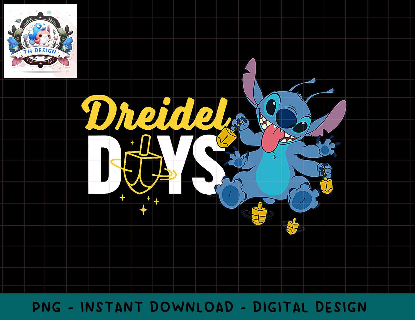 Disney Lilo & Stitch Dreidel Days png, sublimation.jpg - Inspire Uplift