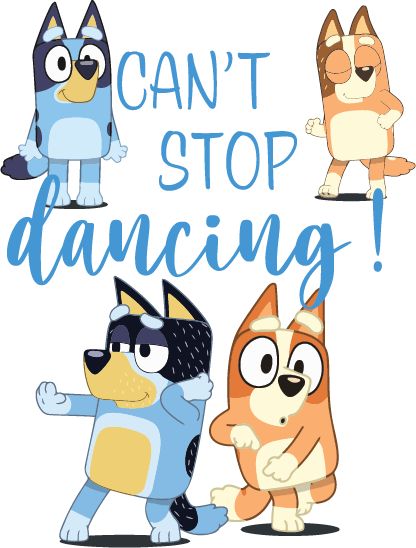 Bluey Dad Cant Stop Dancing For Father Day Svg, Trending Svg | Inspire ...