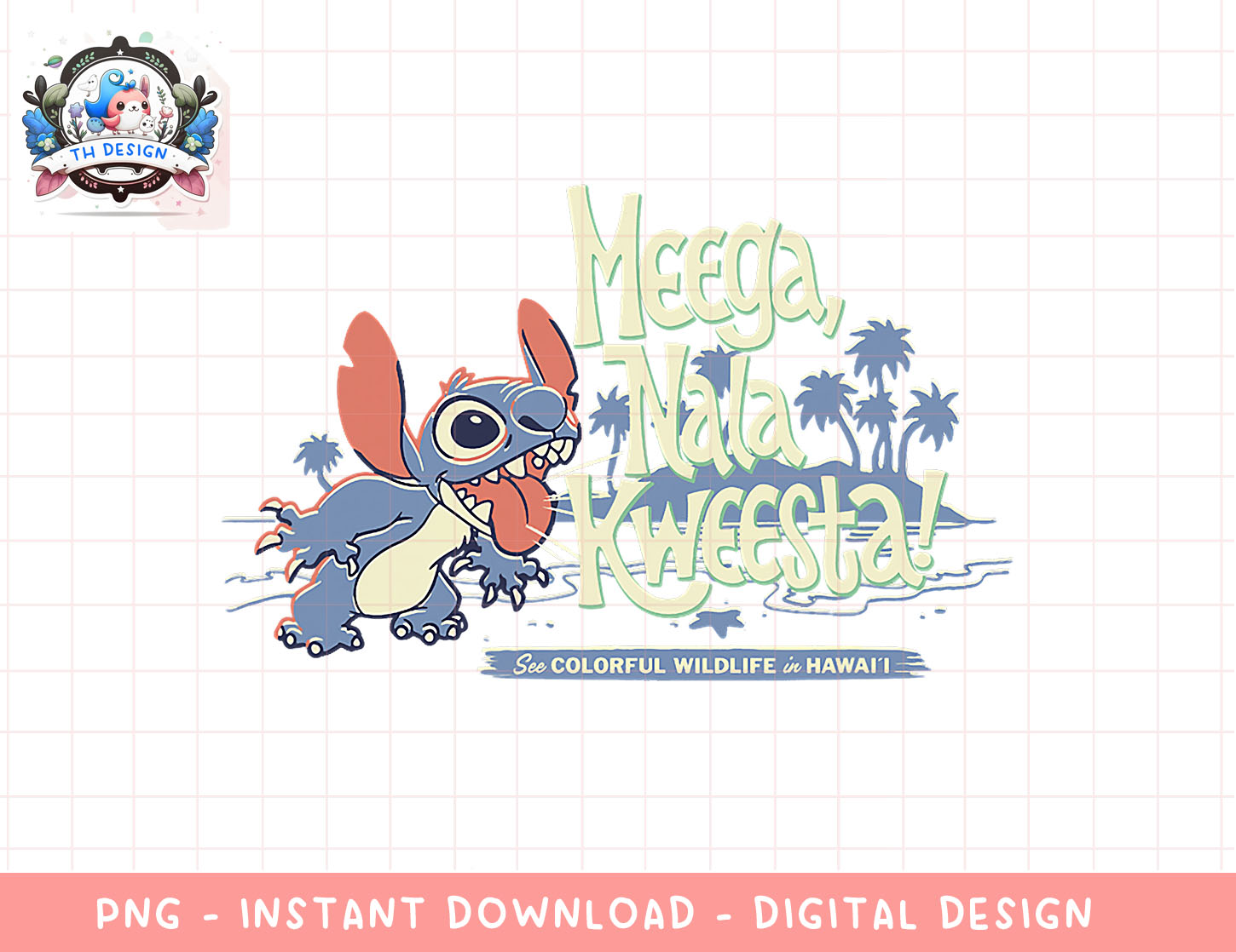 Disney Lilo & Stitch Meega Nala Kweesta! Stitch Quote png, s - Inspire ...