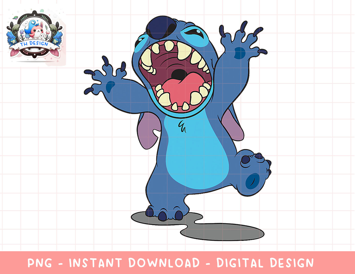 Disney Lilo & Stitch Monster Attack Pose Funny Scene png, su - Inspire ...