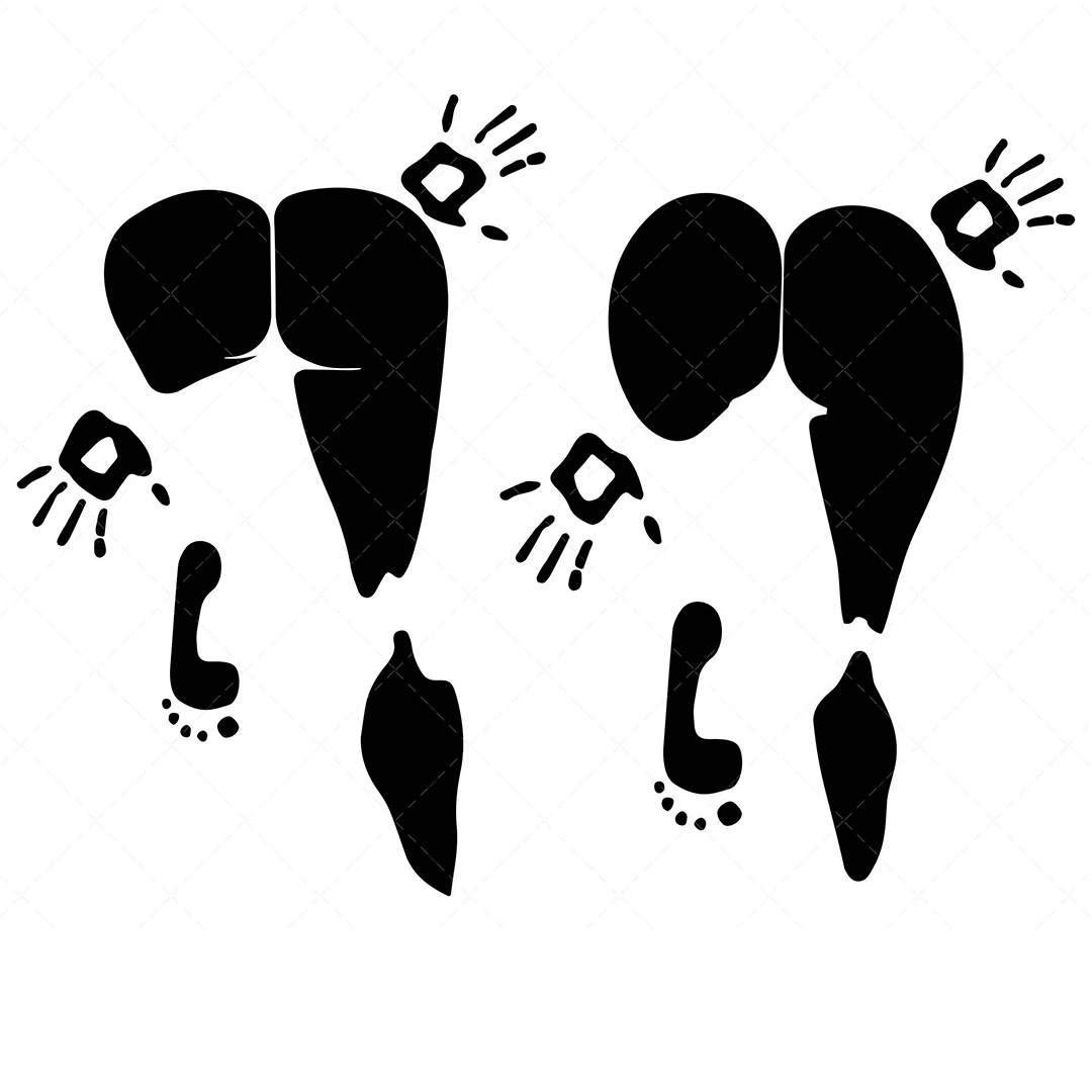 Body Print SVG, PNG, PDF, Body Art Print SVG - Inspire Uplift