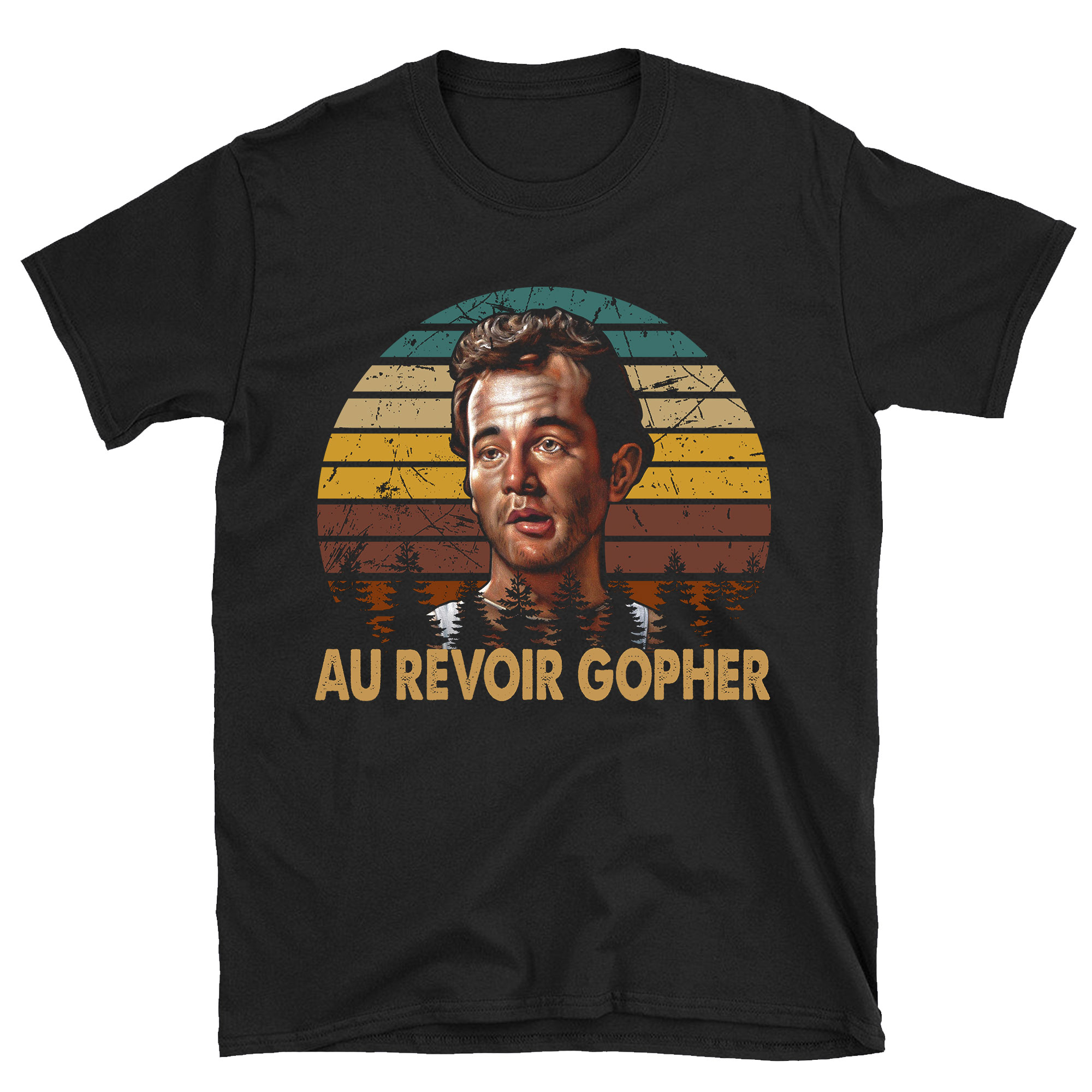 Au Revoir Gopher Caddyshack T Shirt, Caddyshack Shirt, Caddy | Inspire ...