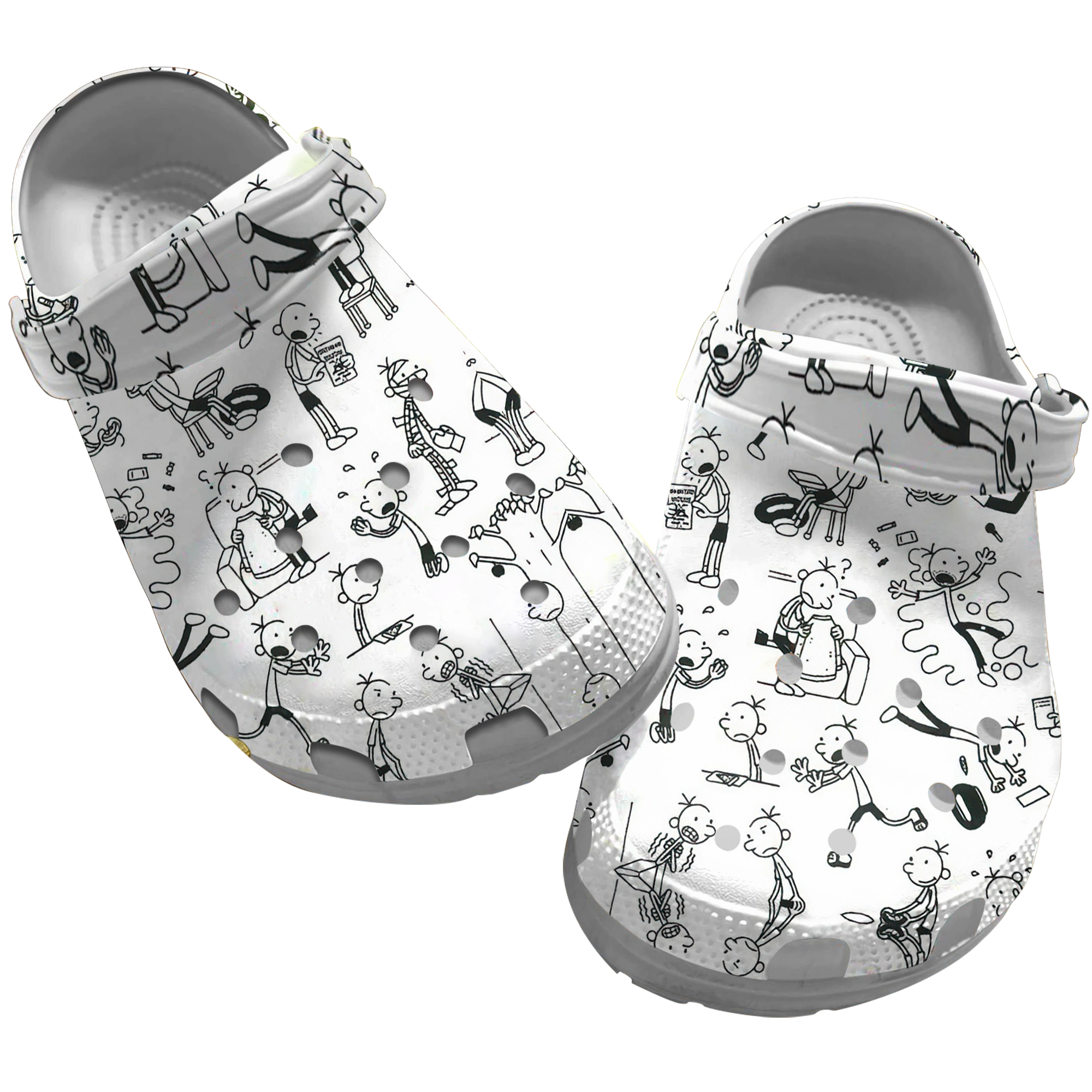 Diary of a Wimpy Kid Clog Shoes Unisex, Diary of a Wimpy Kid - Inspire ...