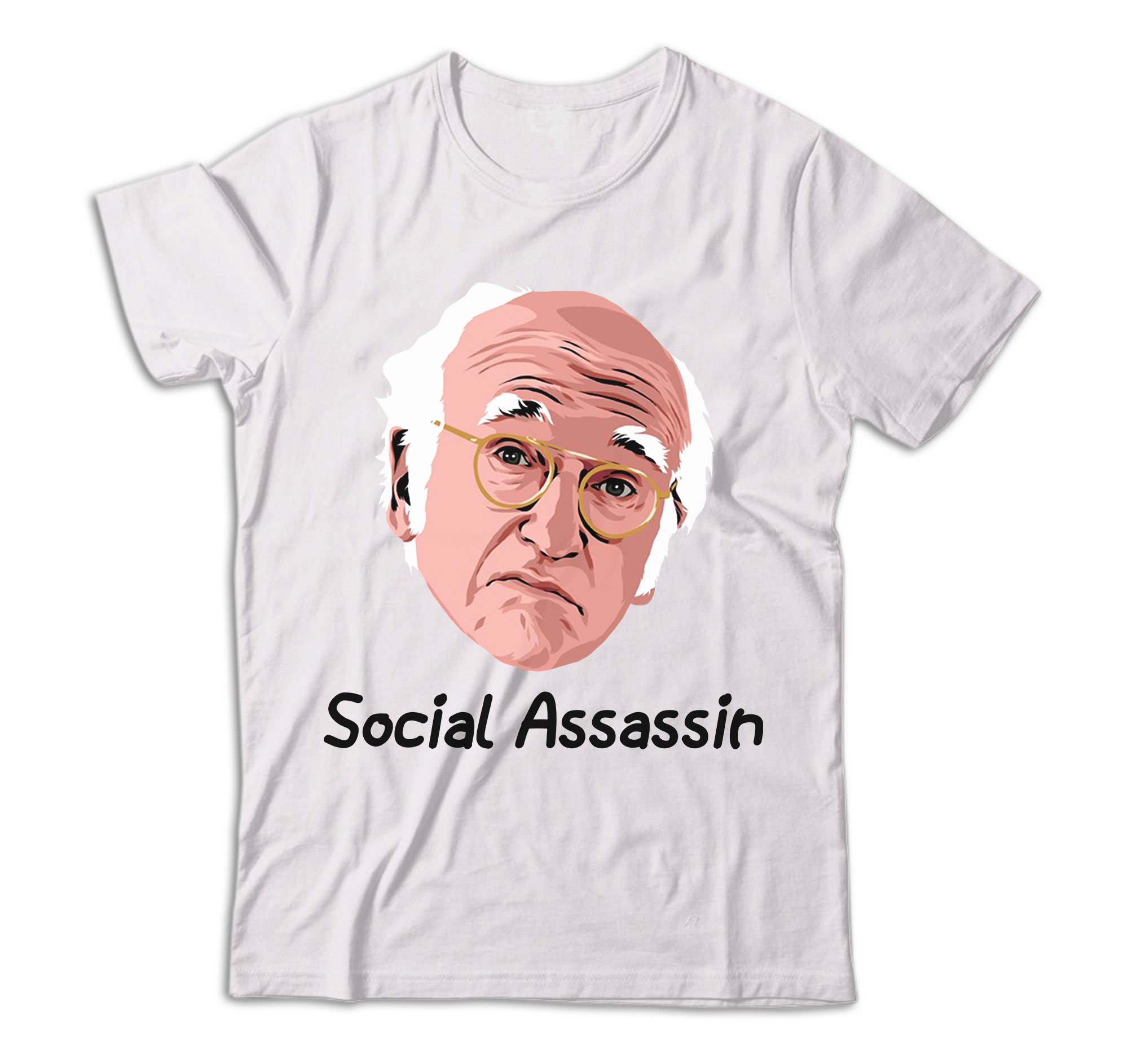 Social Assassin Curb Your Enthusiasm Shirt, Curb Your Enthus | Inspire Uplift