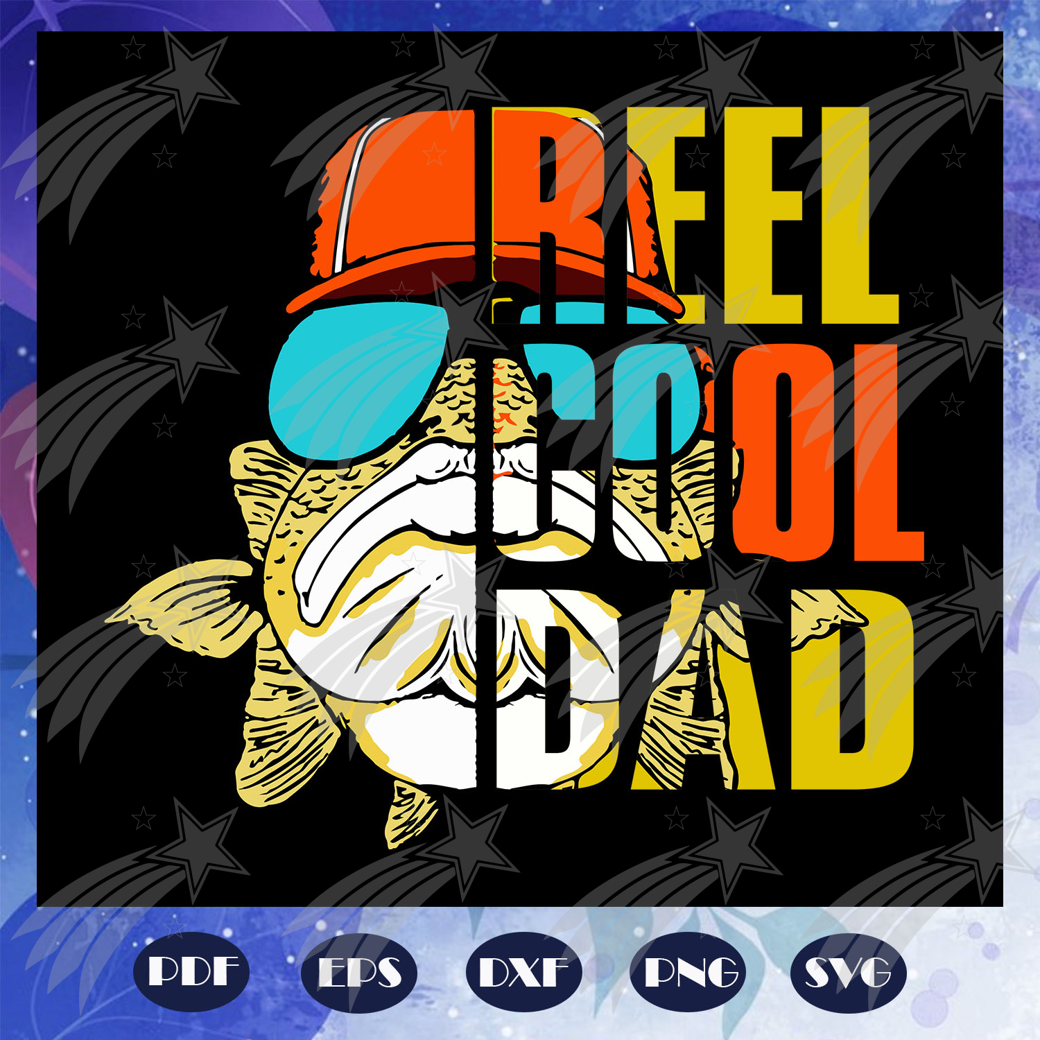 Reel cool dad svg, fathers day svg, papa svg, father svg, da - Inspire ...