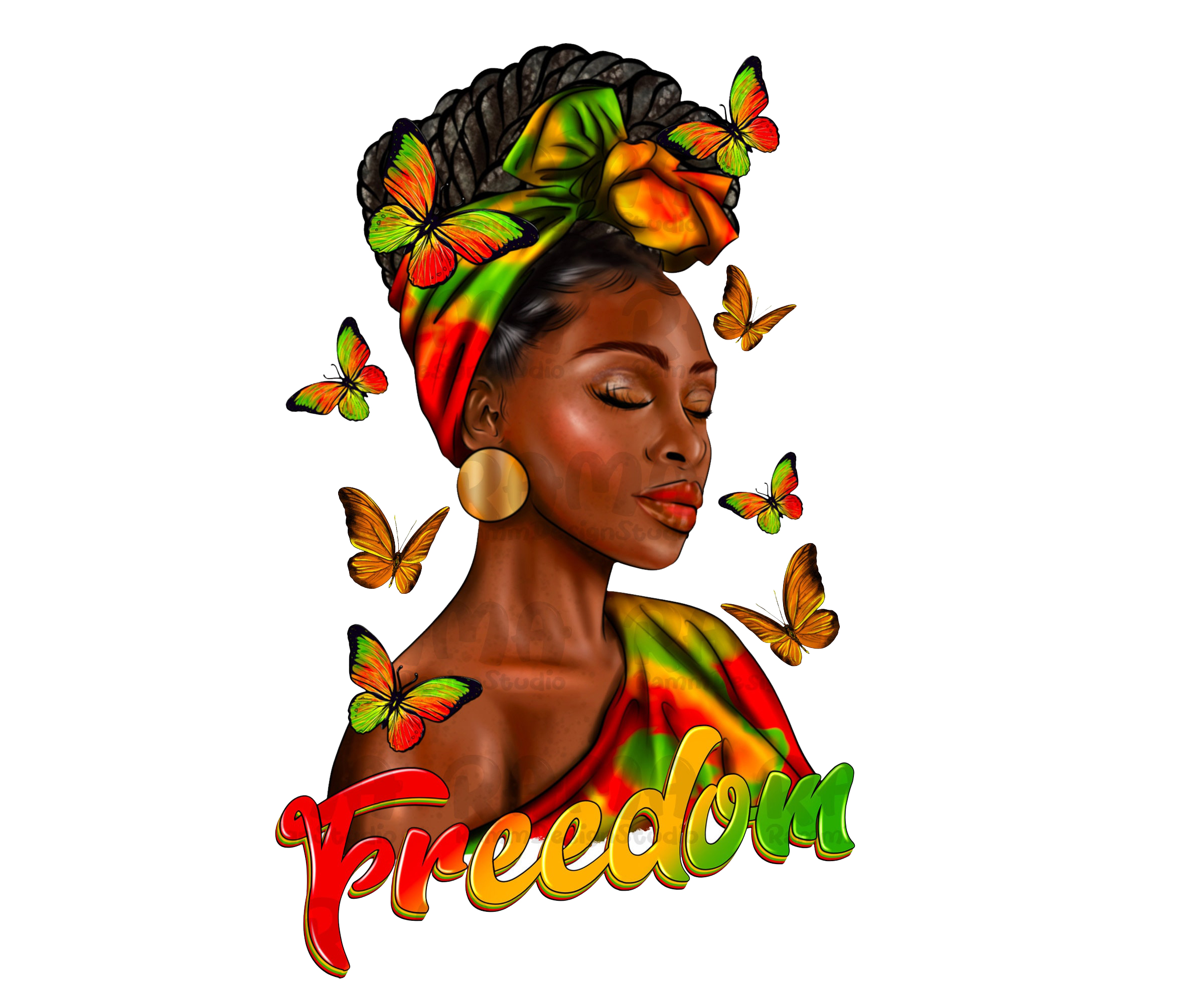 Freedom Afro Woman Juneteenth Png, Freedom Juneteenth Png Su | Inspire ...