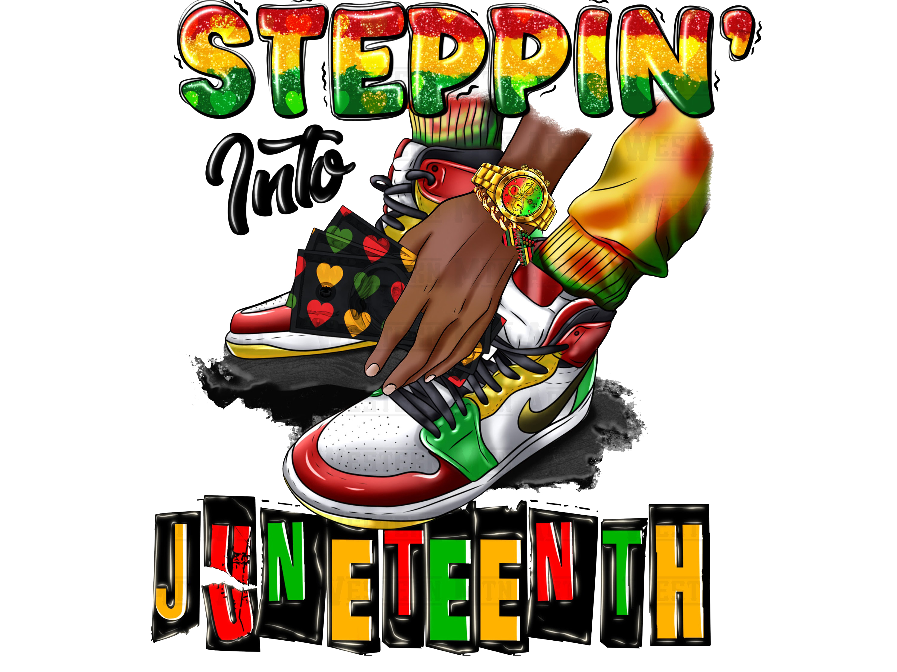 Steppin Into Juneteenth Male Png Sublimation Design Download | Inspire ...