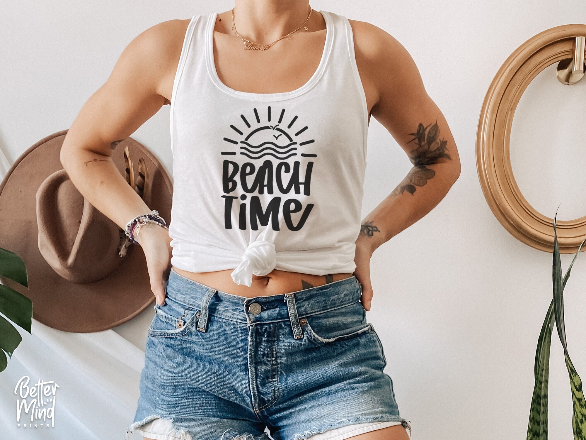 Beach Time Summer Svg Summer Cut Files Instant Download S - Inspire Uplift