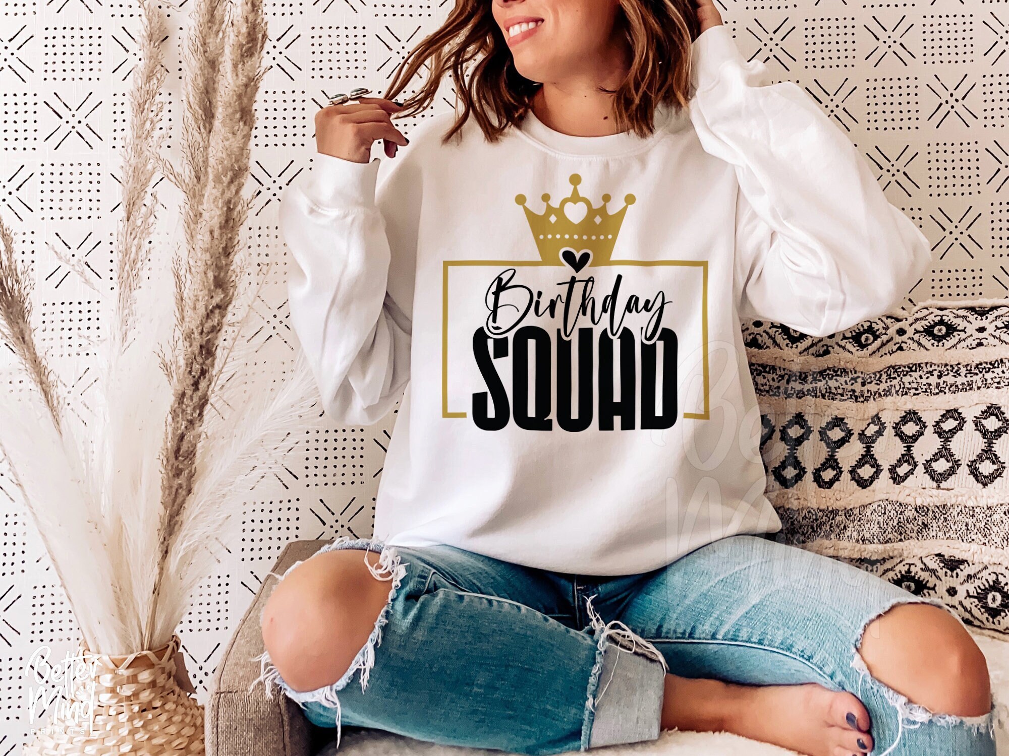 Birthday Squad SVG PNG, Birthday shirt svg, Happy Birthday S | Inspire ...