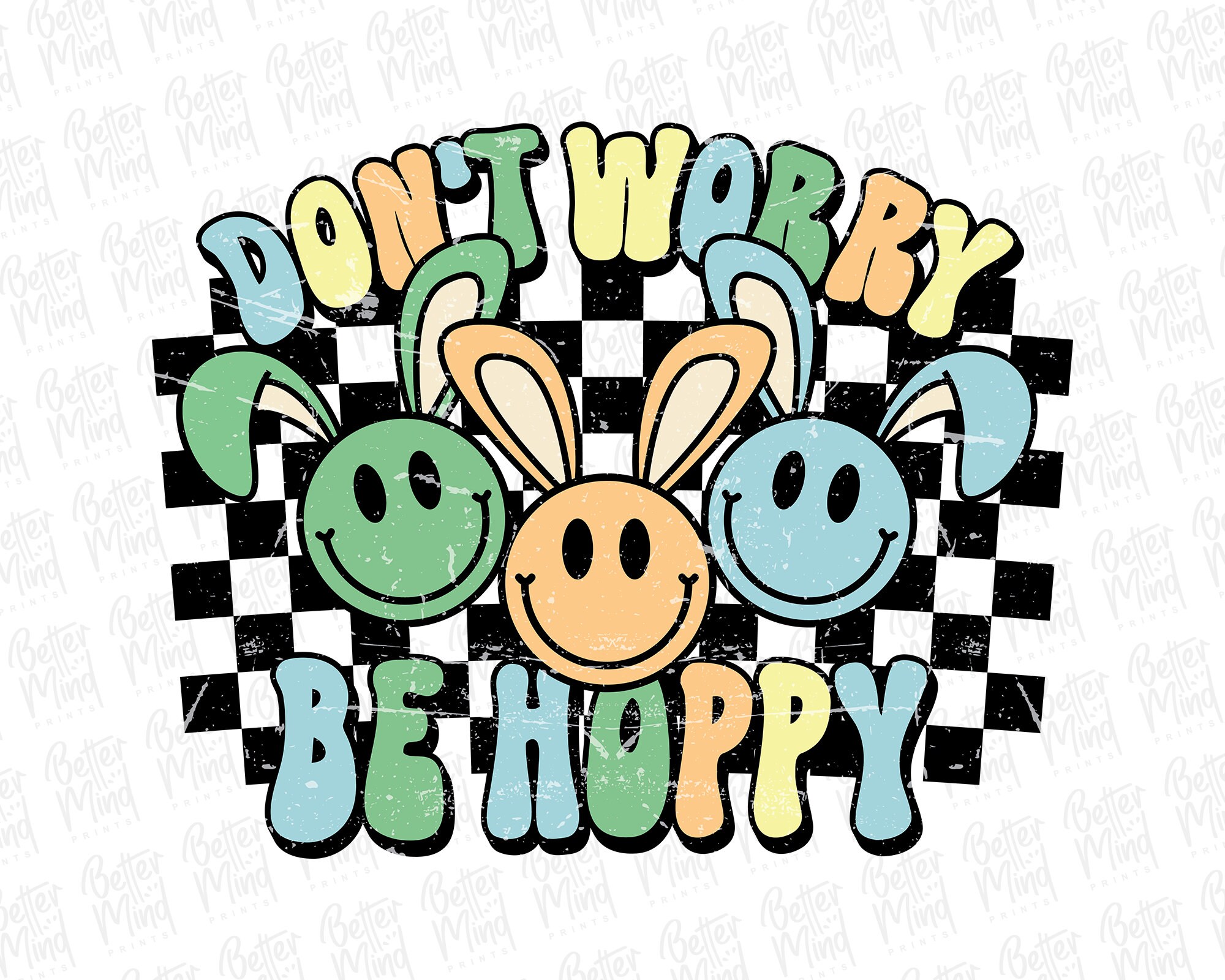 Easter Png, Dont Worry Be Hoppy Png, Easter Shirt Png, Hoppy - Inspire ...