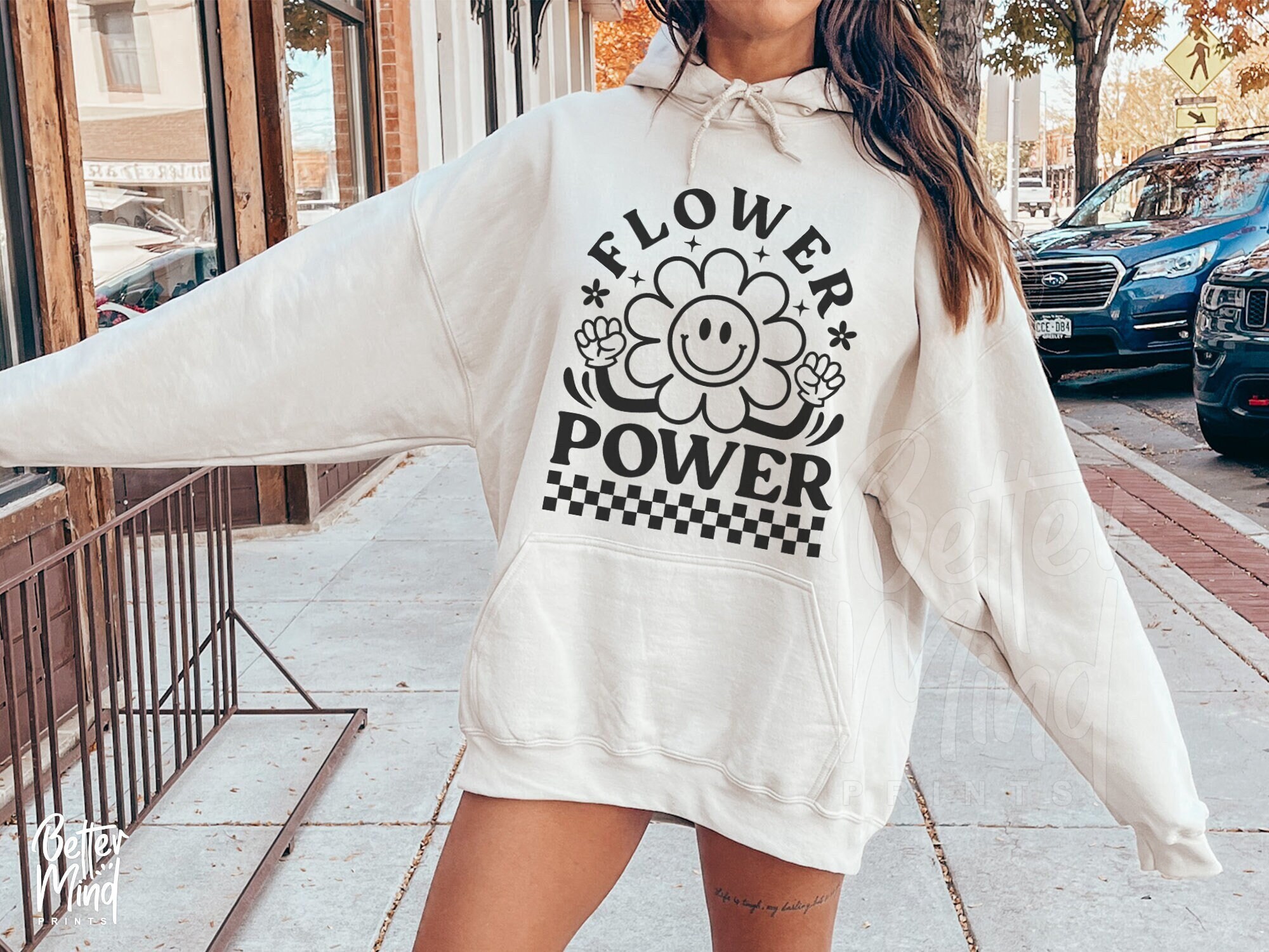 Flower Power SVG PNG, Flower SVG, Flower Child Svg, Inspirat | Inspire ...