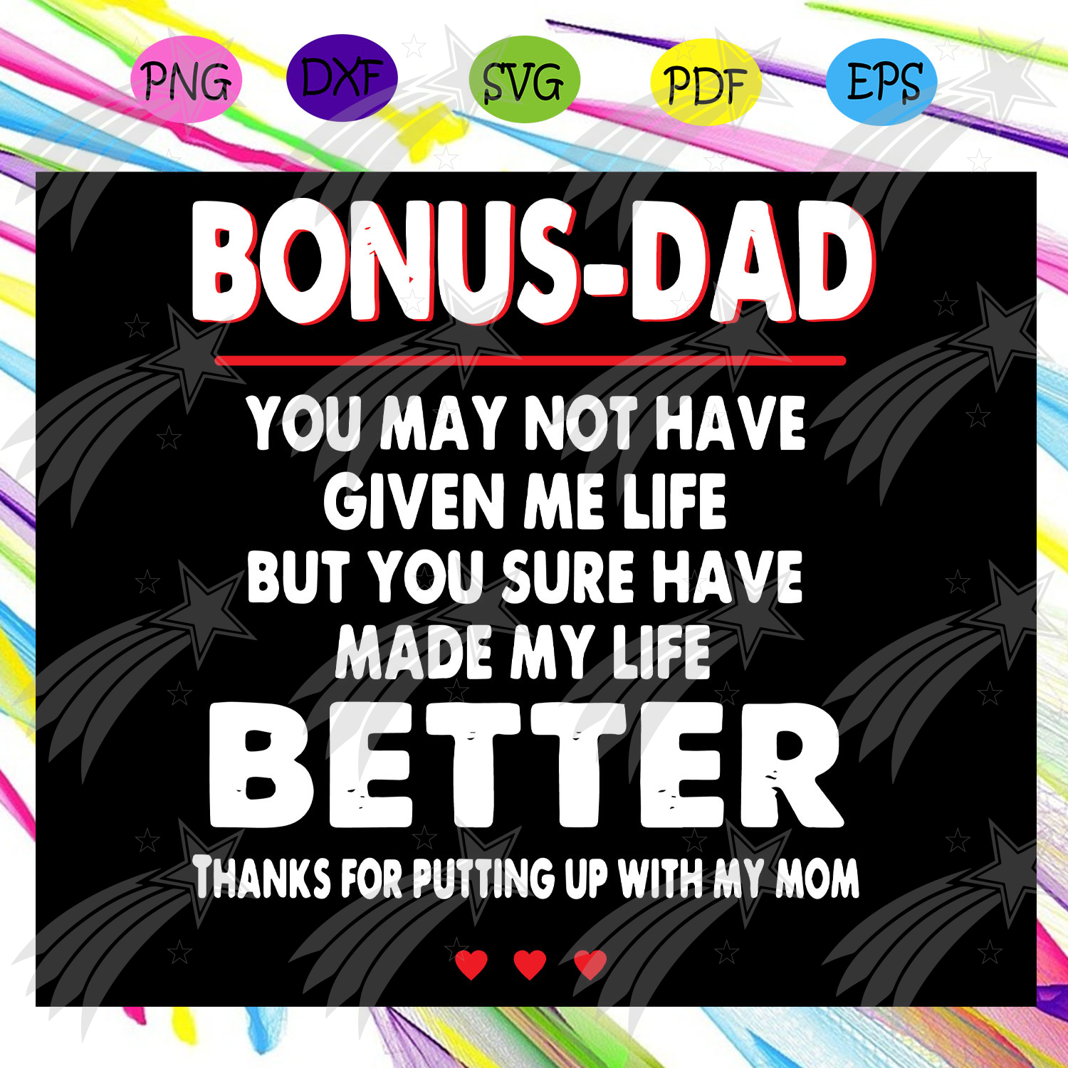 Bonus dad svg, fathers day svg, fathers day gift, gift for p | Inspire ...