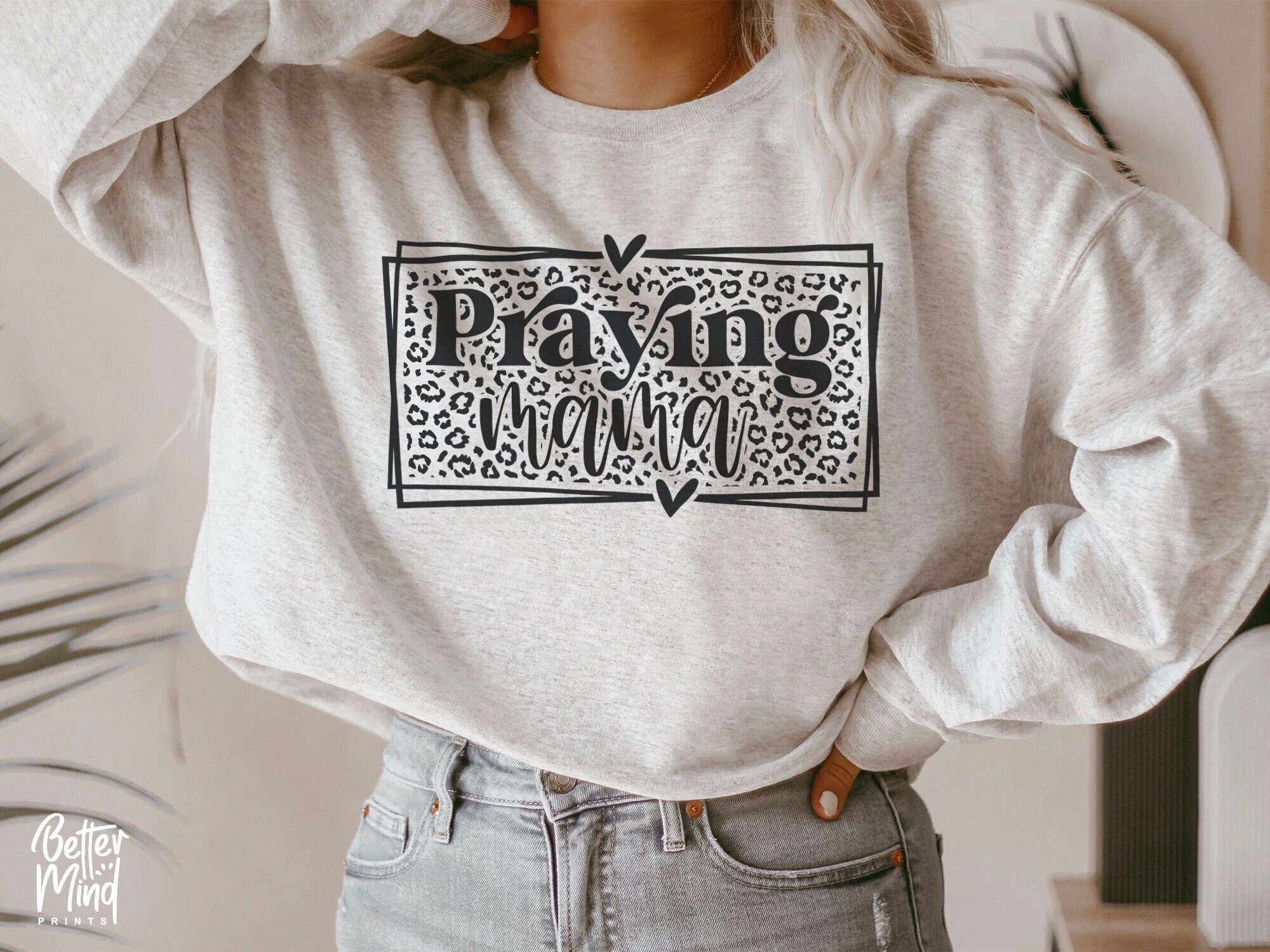 Leopard Praying Mama SVG PNG, Religious Svg, Faith Svg, Chri - Inspire ...