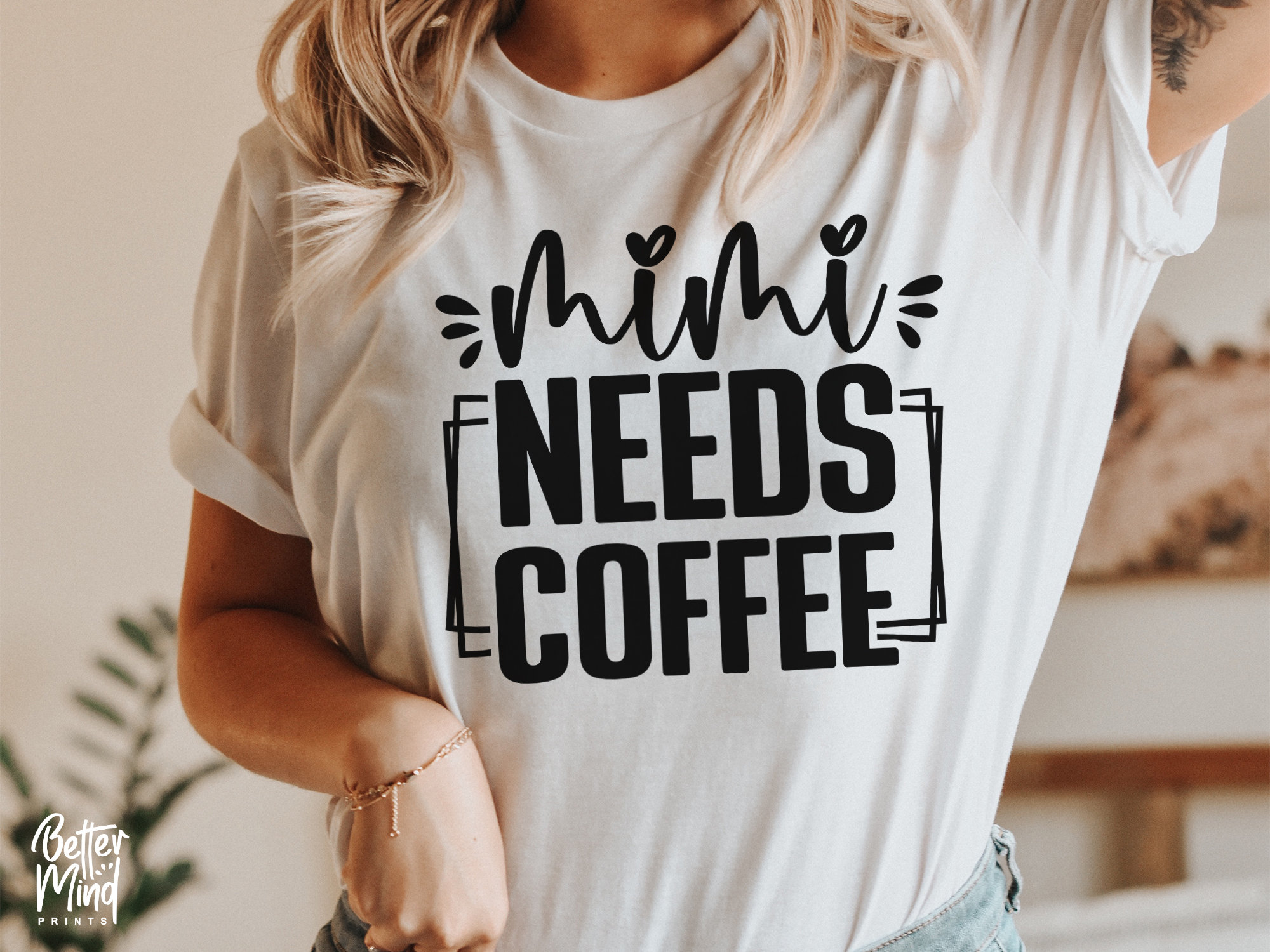 Mimi Needs Coffee SVG PNG PDF, Funny Mimi Svg, Mimi Life svg - Inspire ...