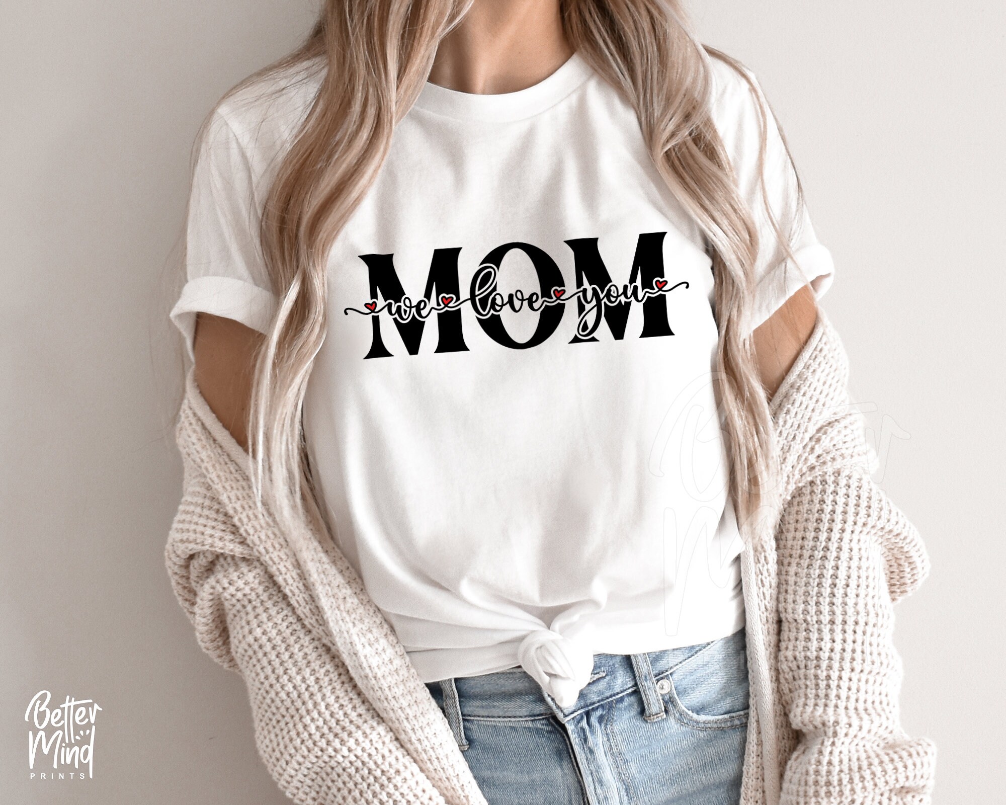 Mom We Love You SVG PNG, Happy Mothers Day Svg, Mom Tile Svg - Inspire ...