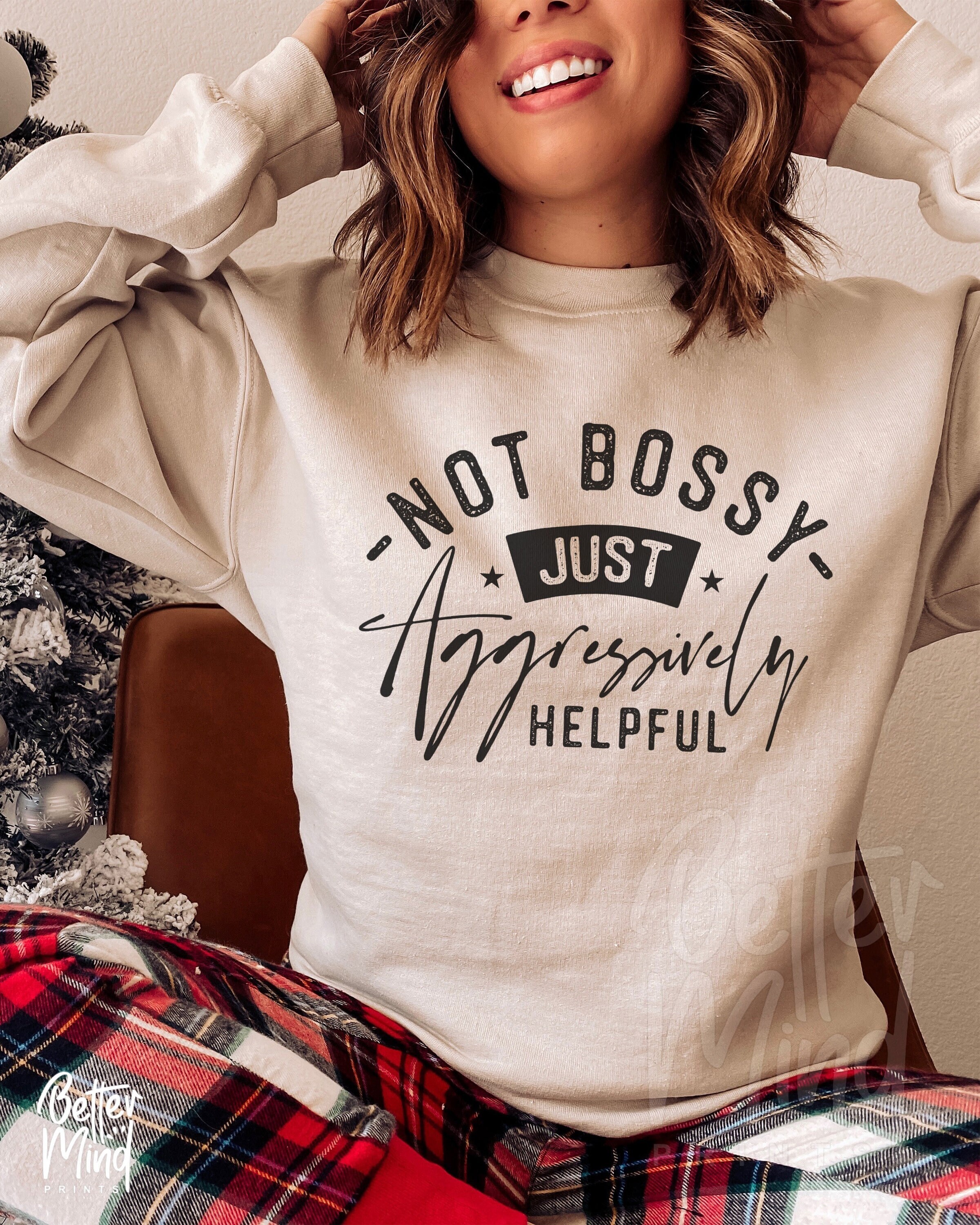 Not Bossy Aggressively Helpful Svg, Sarcastic Svg, Boss Lady - Inspire ...