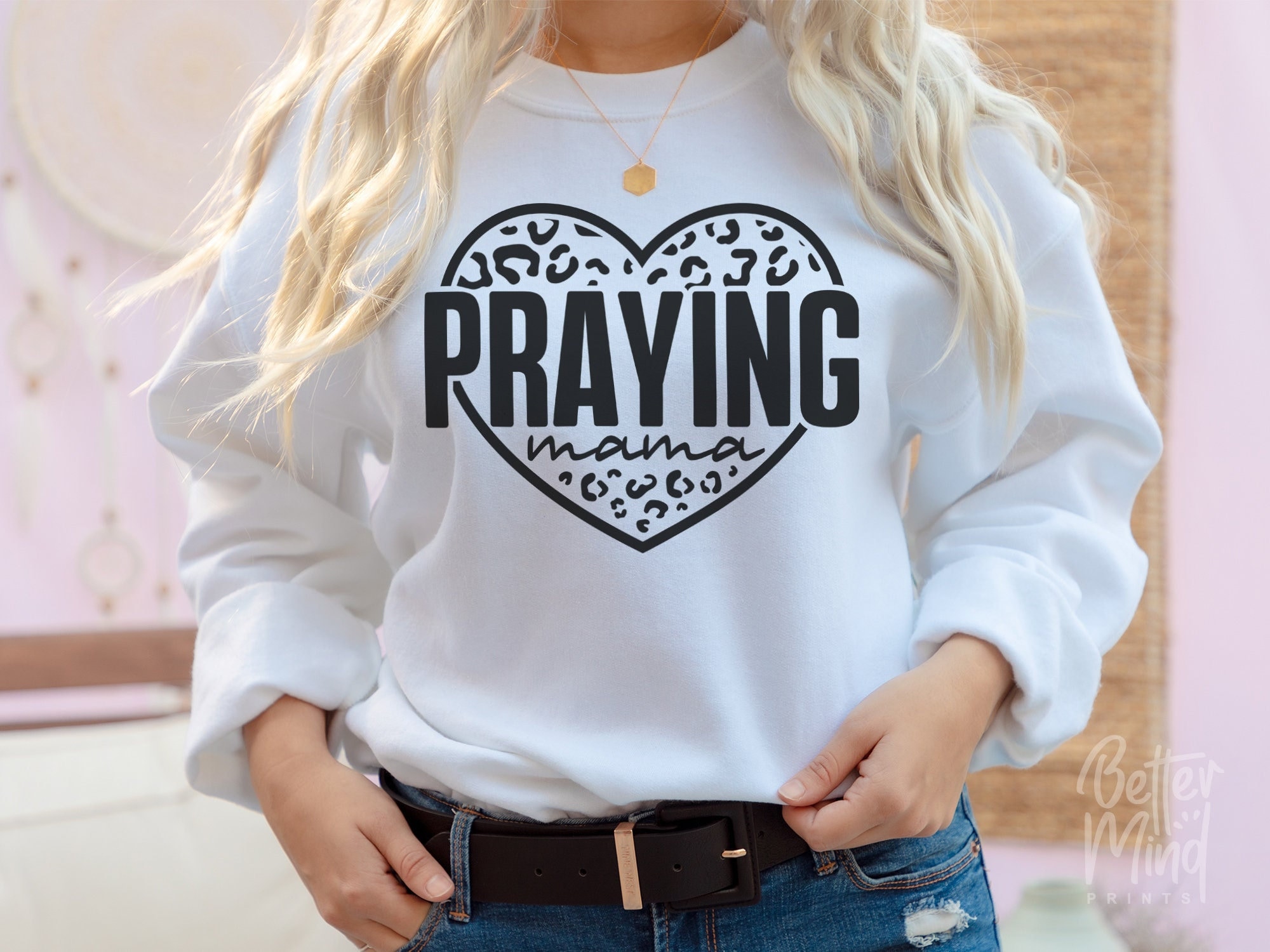 Praying Mama SVG PNG, Love Like Jesus Svg, Mom Life Svg, Mom - Inspire ...