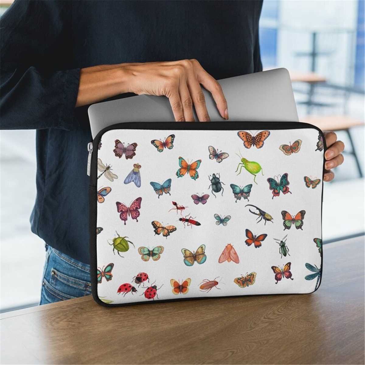 Papillons Laptop Sleeve -laptop case,butterfly laptop cover, | Inspire ...