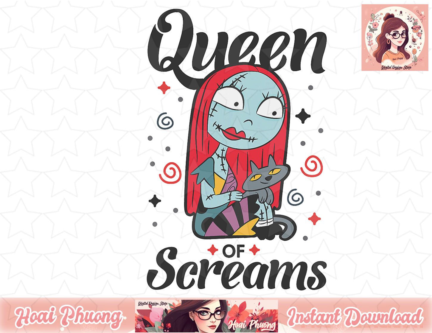 Disney The Nightmare Before Christmas Sally Queen of Screams | Inspire ...