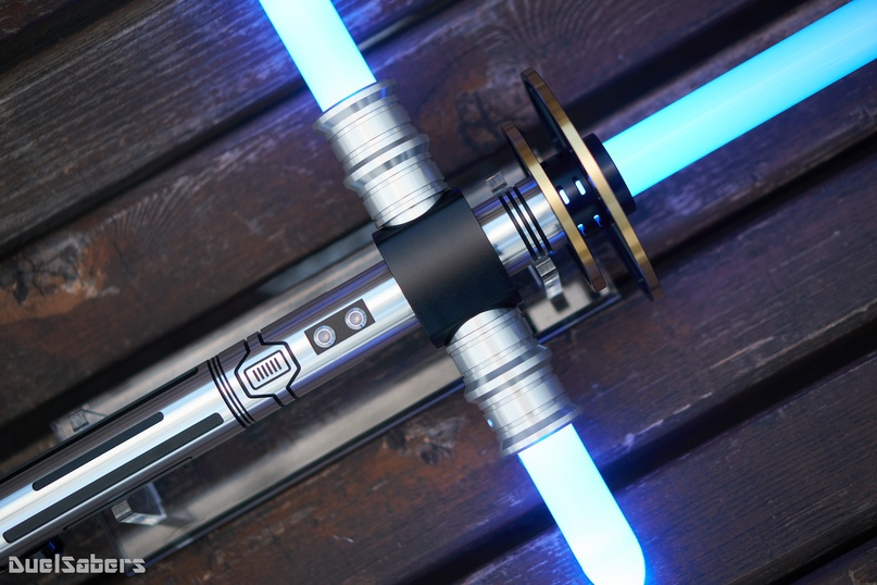Black Angel Neopixel Lightsaber with illuminated base and Bl | Inspire ...