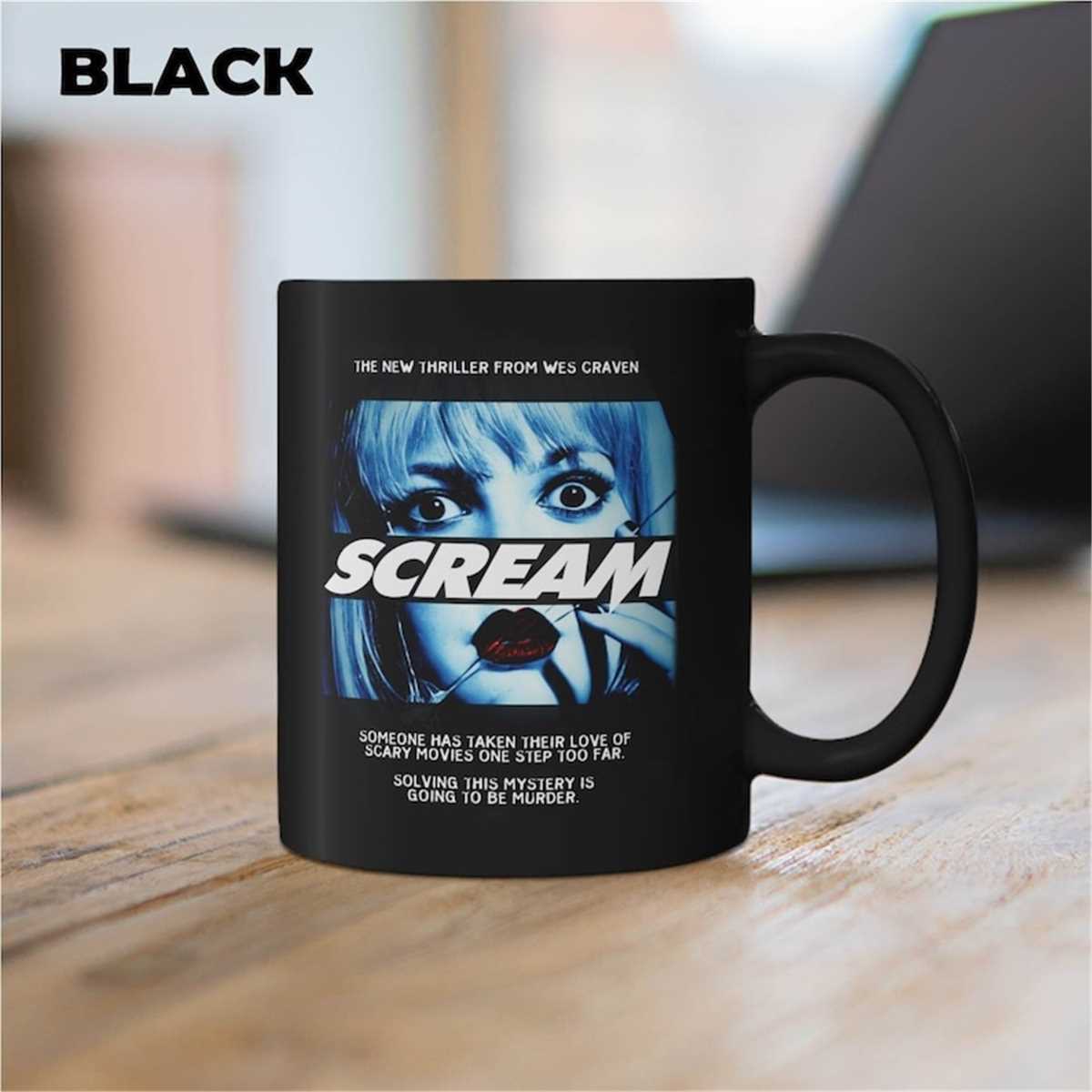 Retro Drew Barrymore Scream Mug -scream mug,scream cup,screa | Inspire ...