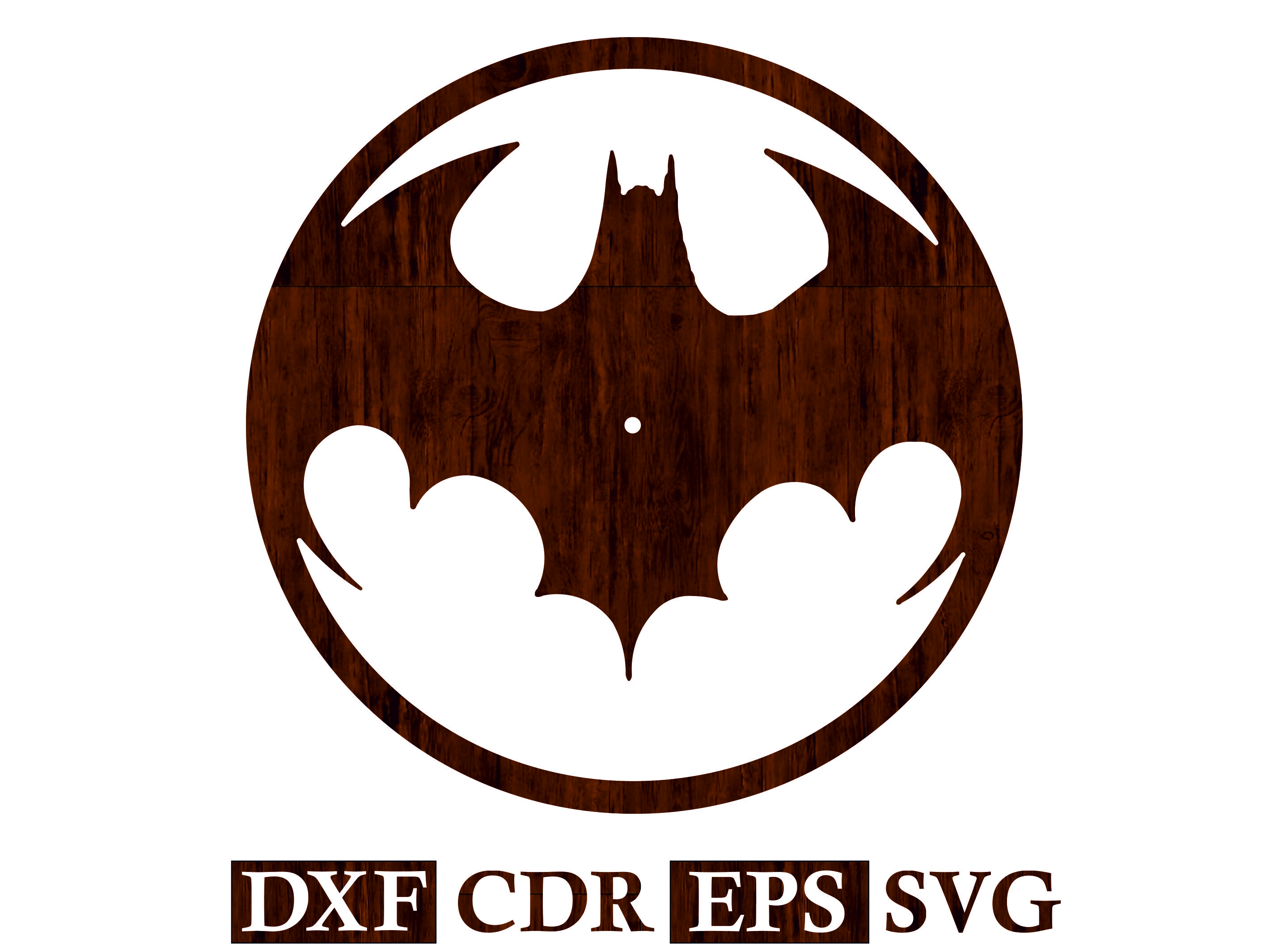 Wall Clock Batman Vector file Laser Cutting, Plasma Cutter, | Inspire ...