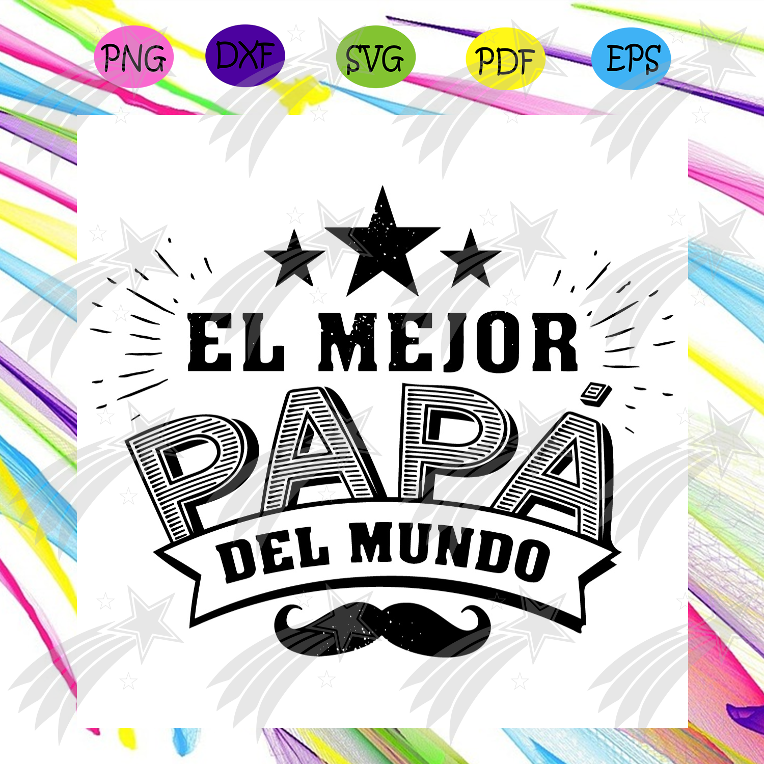 El Mejor Papa Del Mundo Svg, Fathers Day Svg, Papa Svg, Fath | Inspire ...