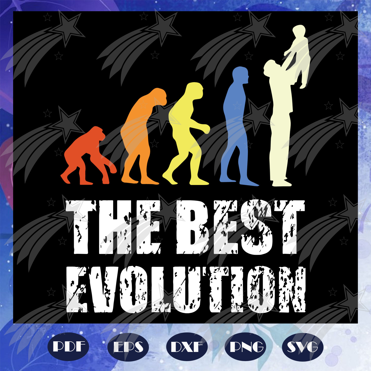 The best evolution svg, evolution svg, fathers day svg, dad - Inspire ...