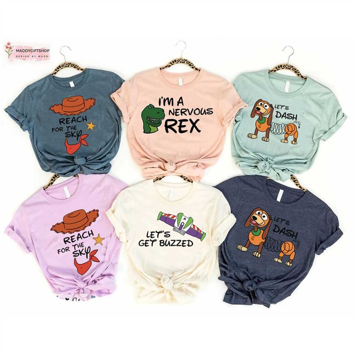 Toy Story Inspired Shirts, I'm A Nervous Rex Shirt, Reach Fo | Inspire ...