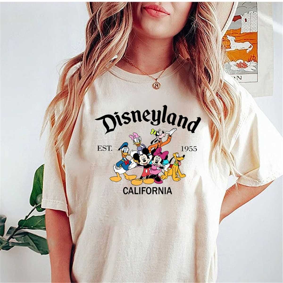 Retro Disneyland Est 1955 California Shirt, California Adven | Inspire ...