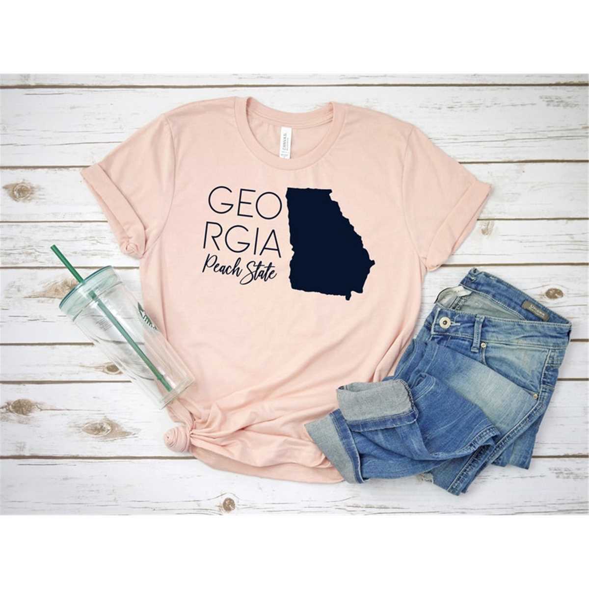 Georgia Shirt , Georgia Gift , Peach State , Georgia Gift , | Inspire ...